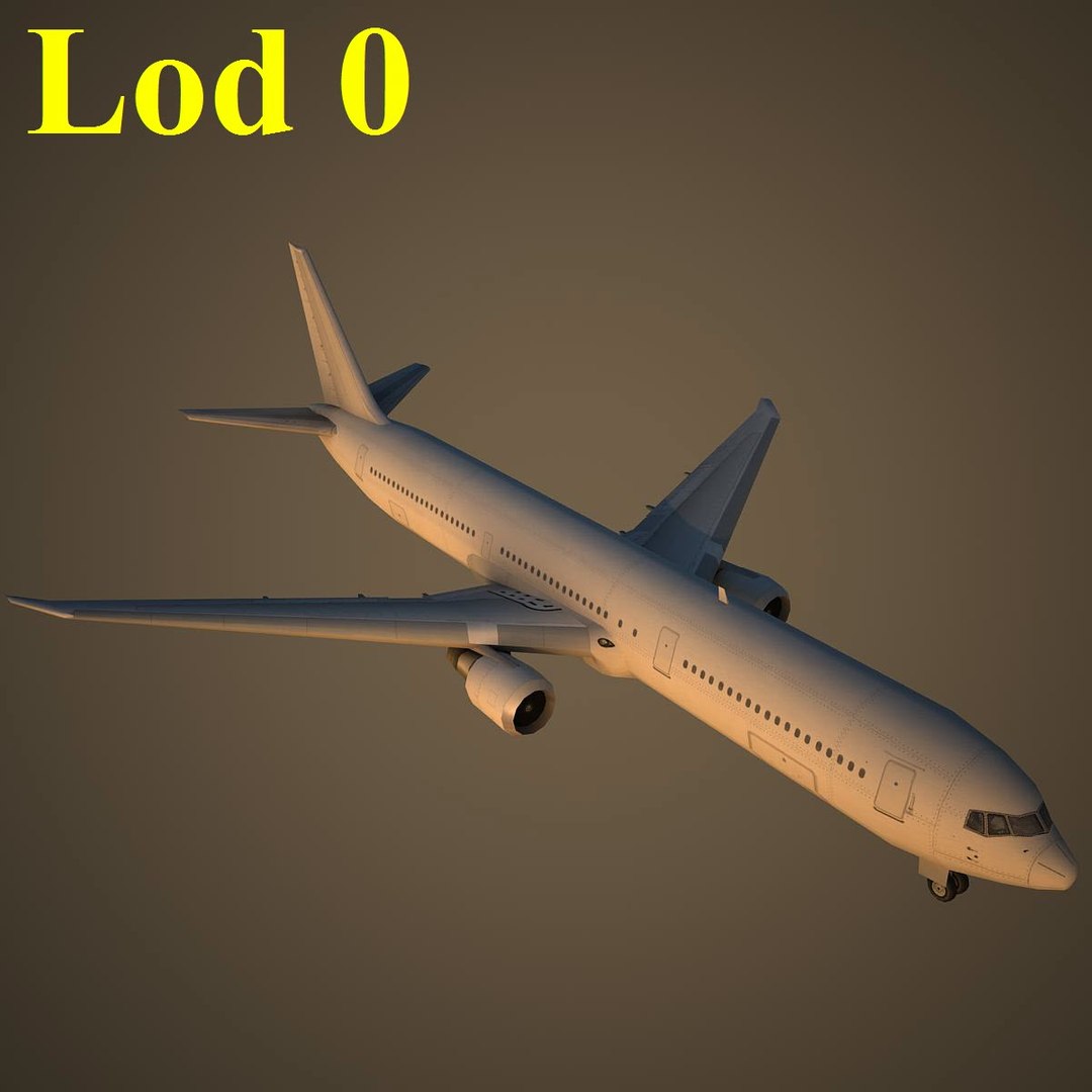 3d Model Boeing Basic