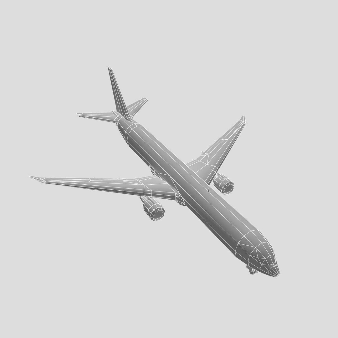 3d Model Boeing Basic