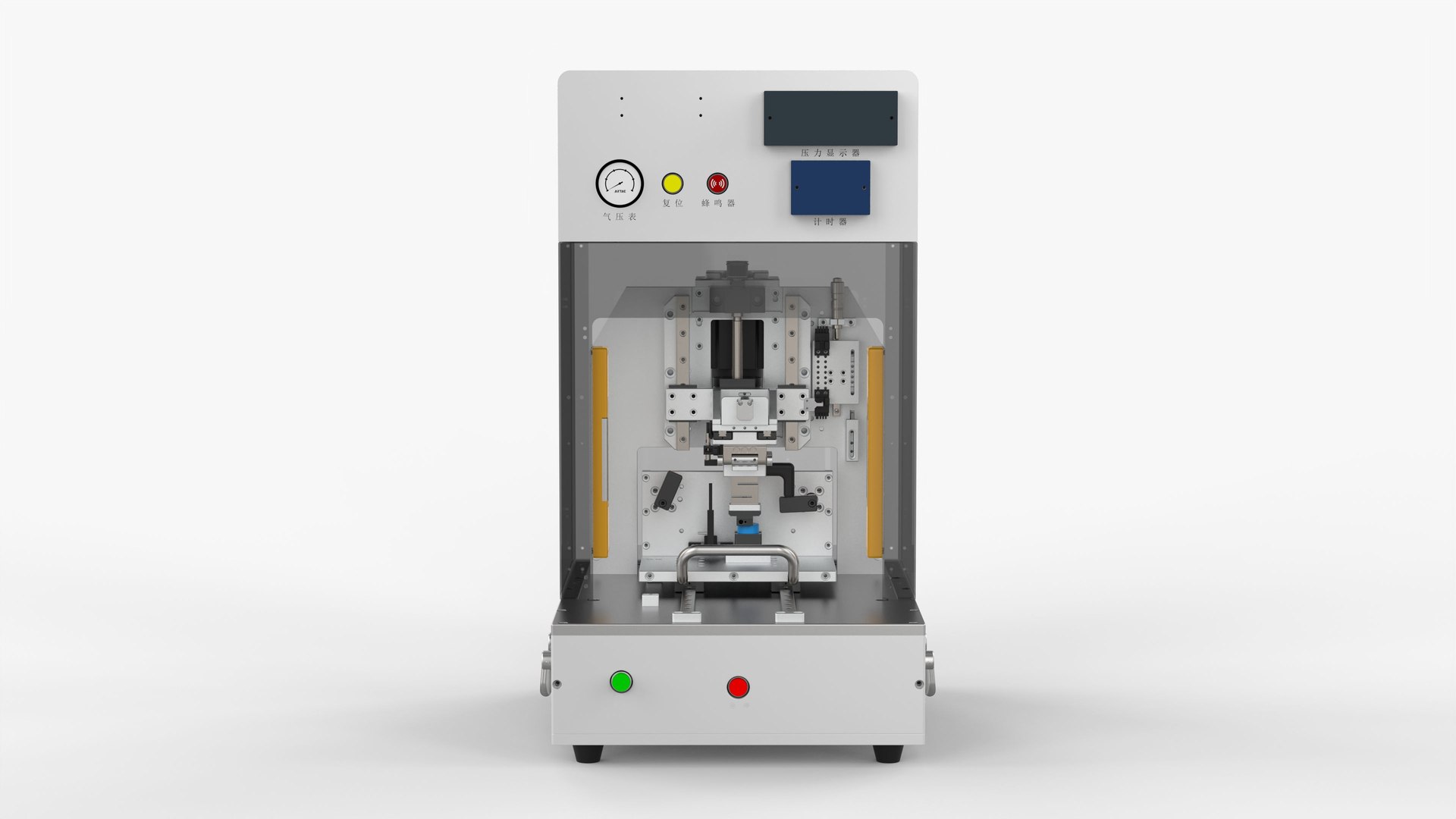 3D Automatic Battery Foam Pressing Machine - TurboSquid 2011260