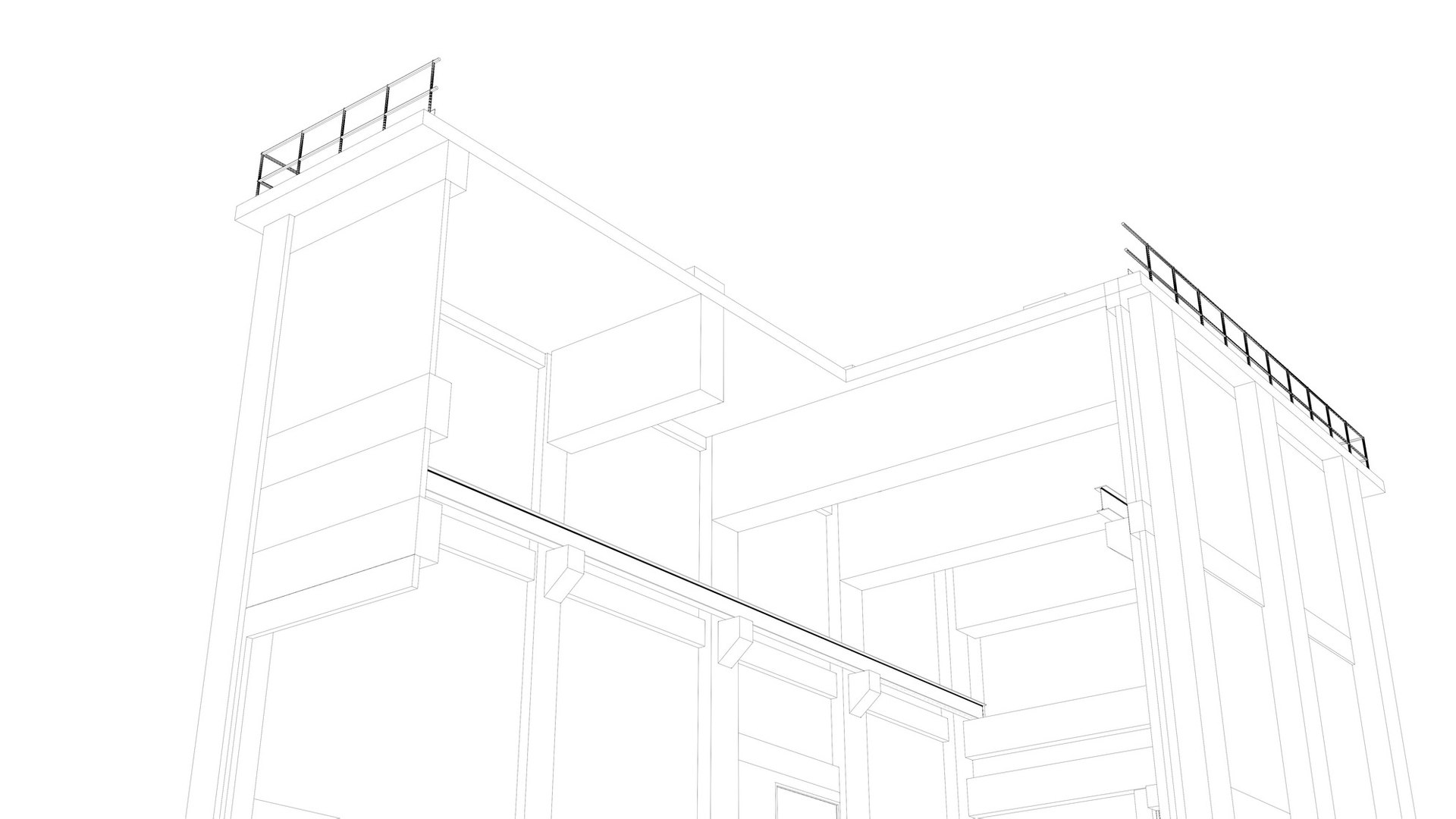 Industrial Building In Cutaway Section 25i12 3D Model - TurboSquid 2349419