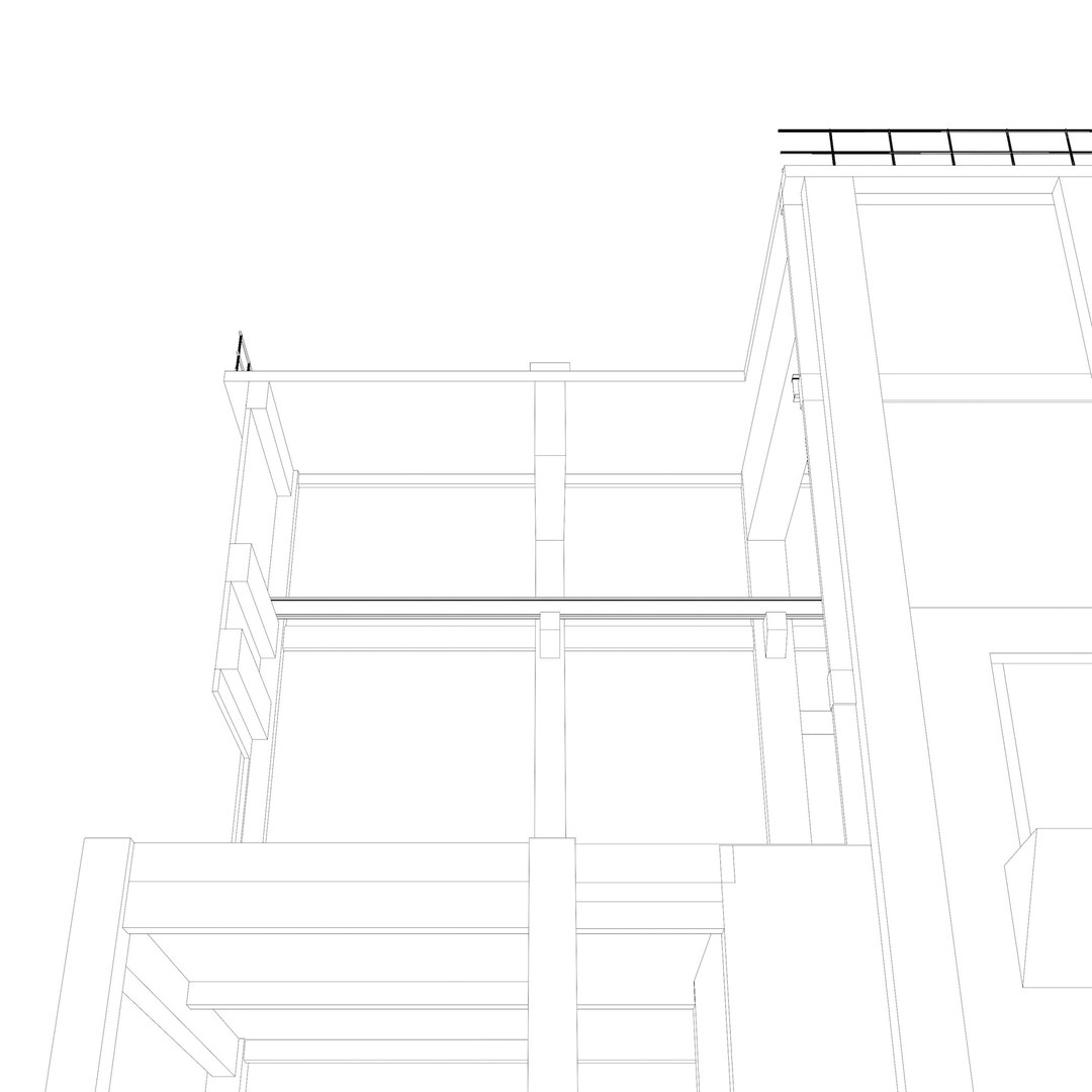 Industrial Building In Cutaway Section 25i12 3D Model - TurboSquid 2349419