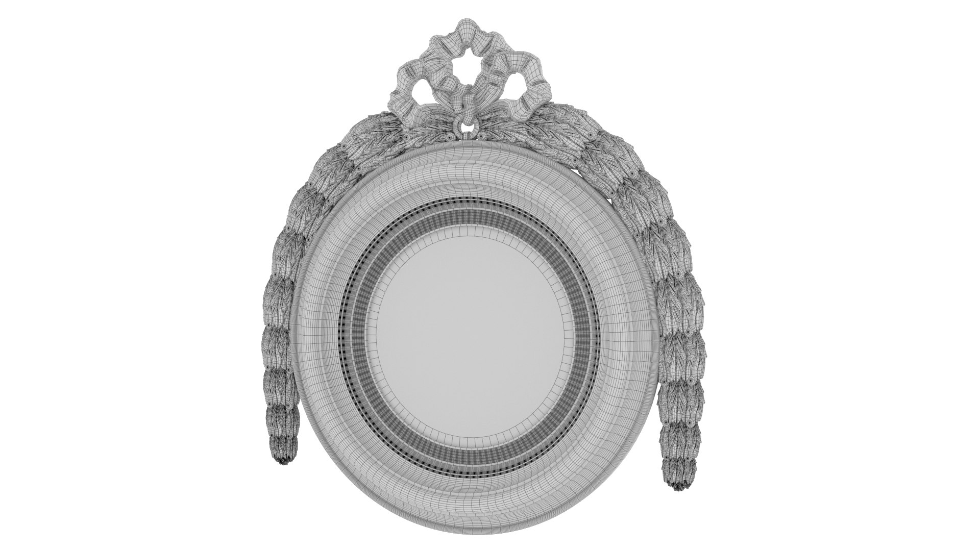 Round Mirror 3D Model - TurboSquid 2050153