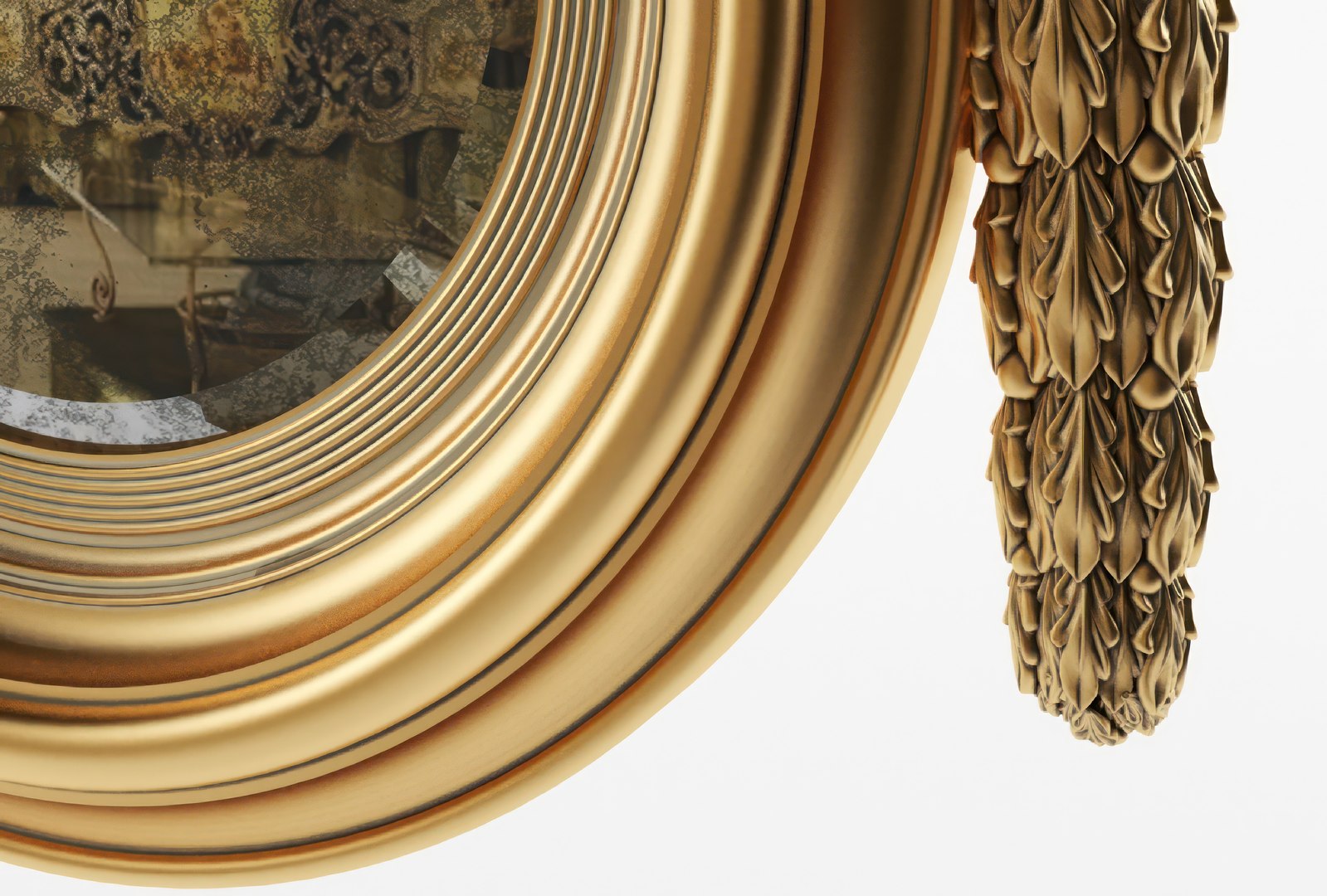 Round Mirror 3D Model - TurboSquid 2050153