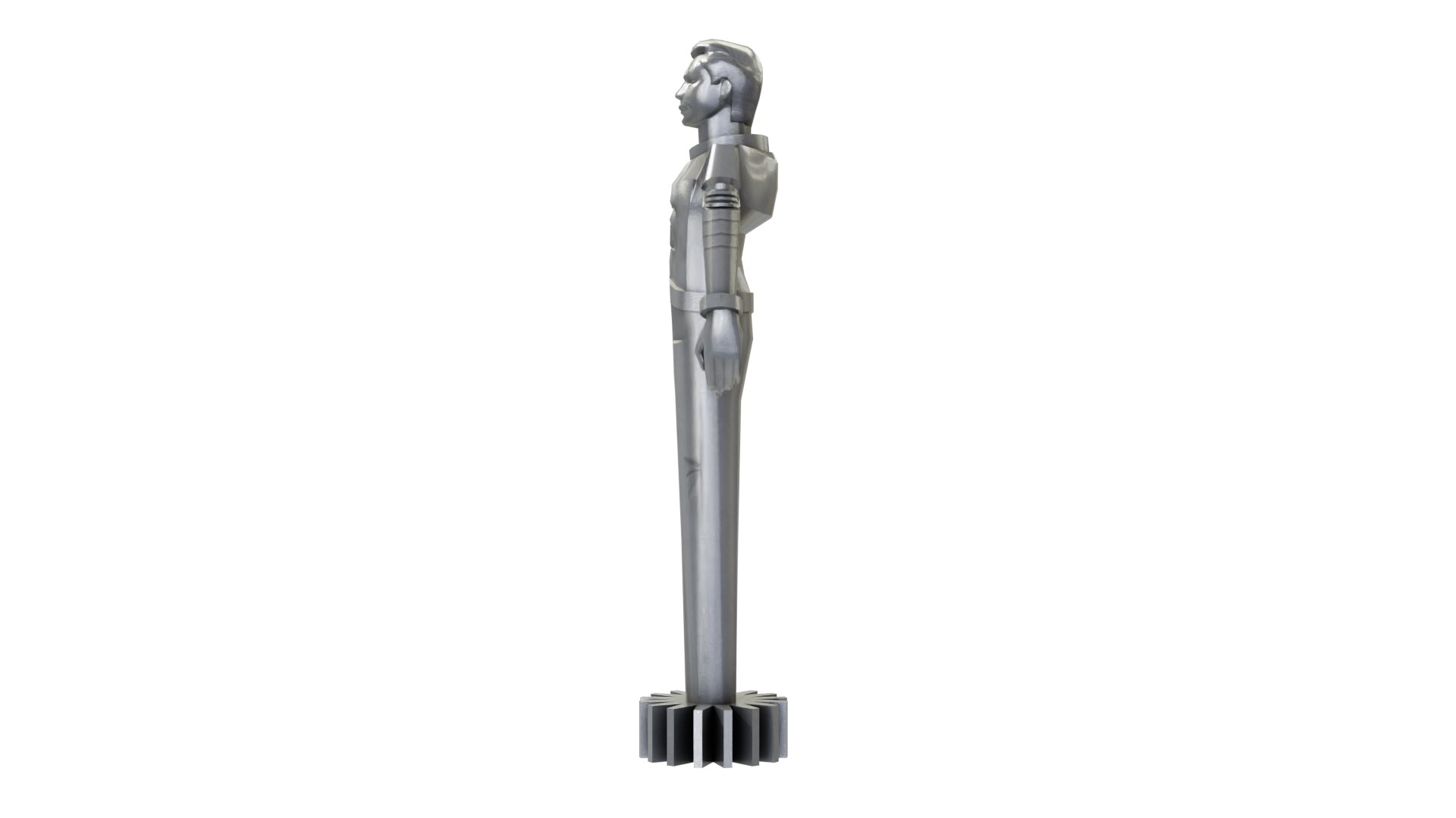 Trophy Spaceman 3D Model - TurboSquid 2225651