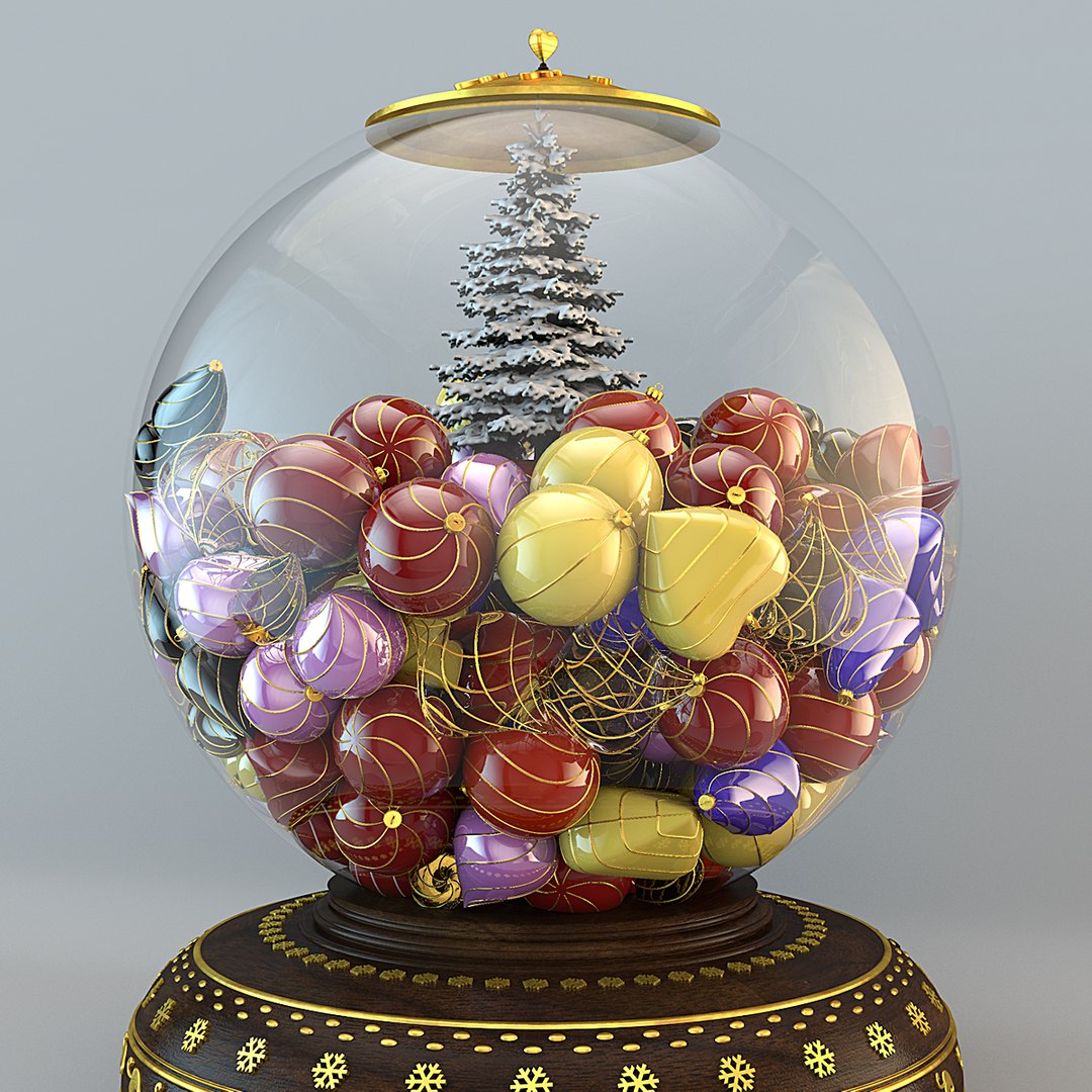 c4d light christmas