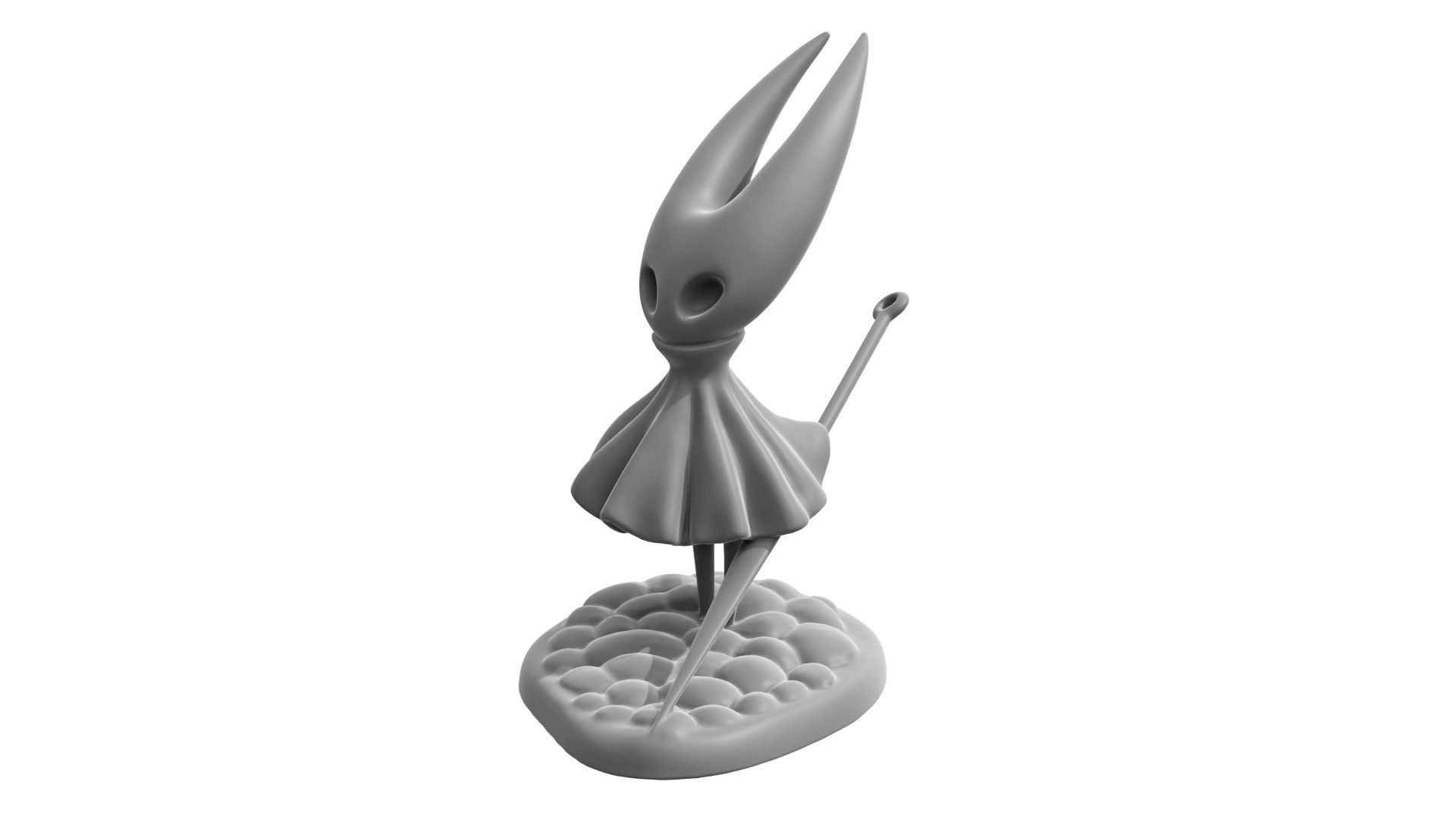 Hornet - Hollow Knight And Silksong Character 3D Print 3D Model ...