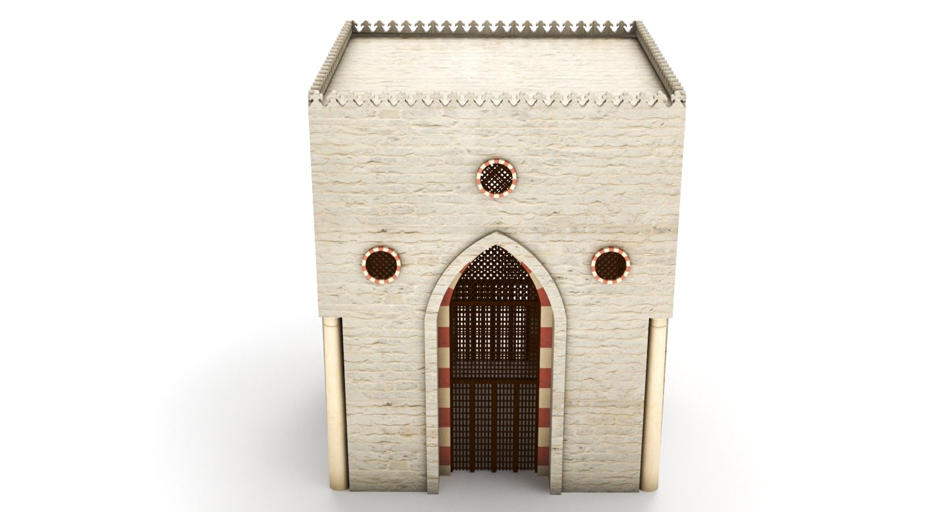 3D model islamic arabic buildings - TurboSquid 1174044