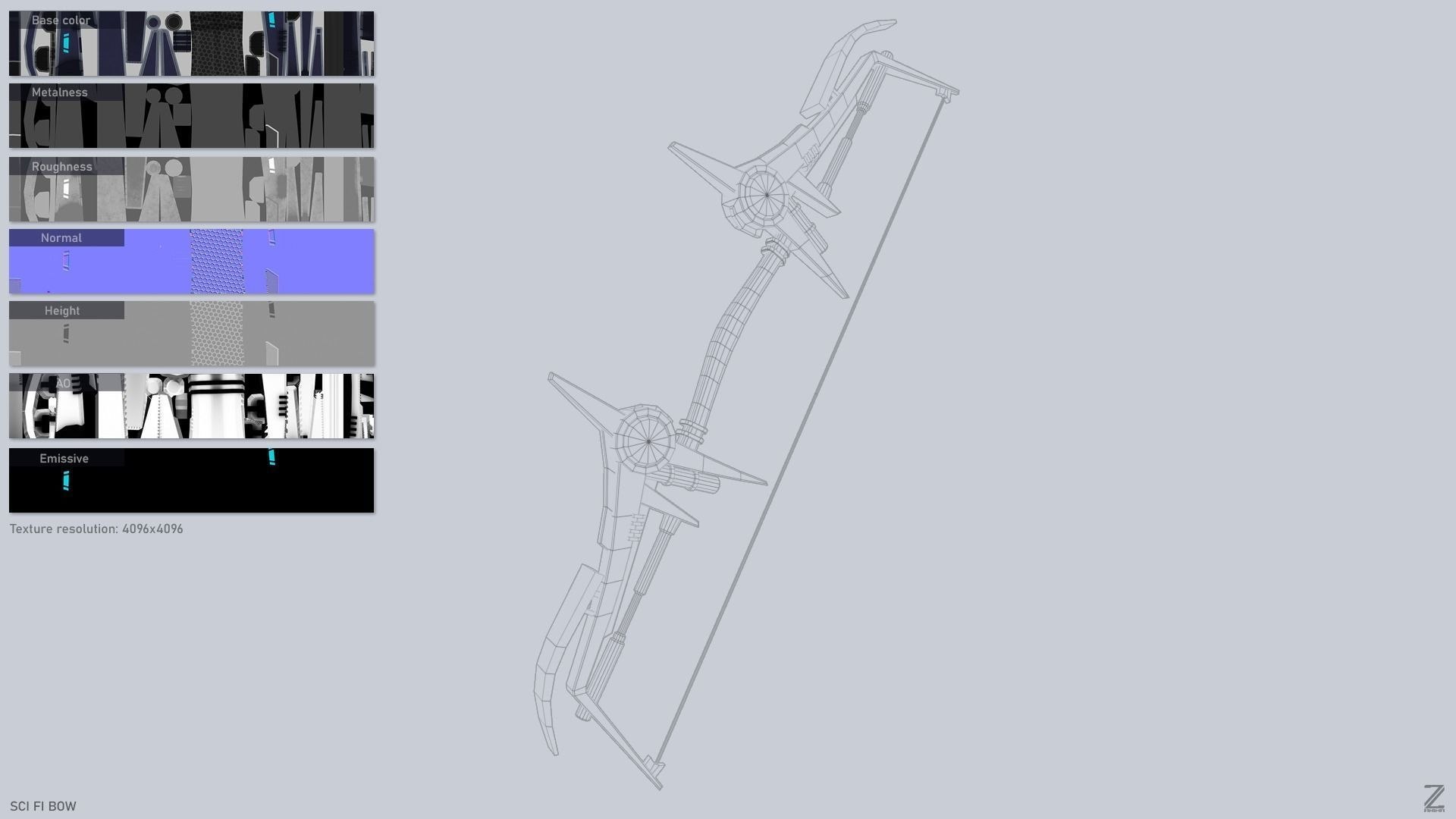 3D Scifi Bow Collection - TurboSquid 2236788