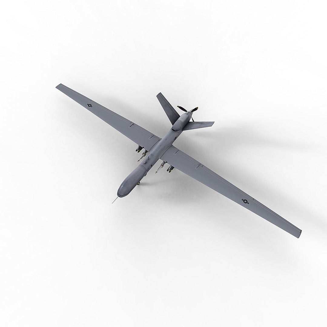 Uavs Mq1c Mq9 3d Model