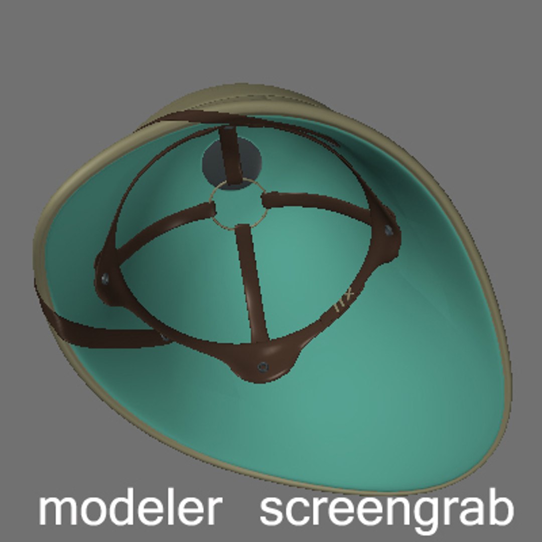 Pith Pit Helmet 3d Model