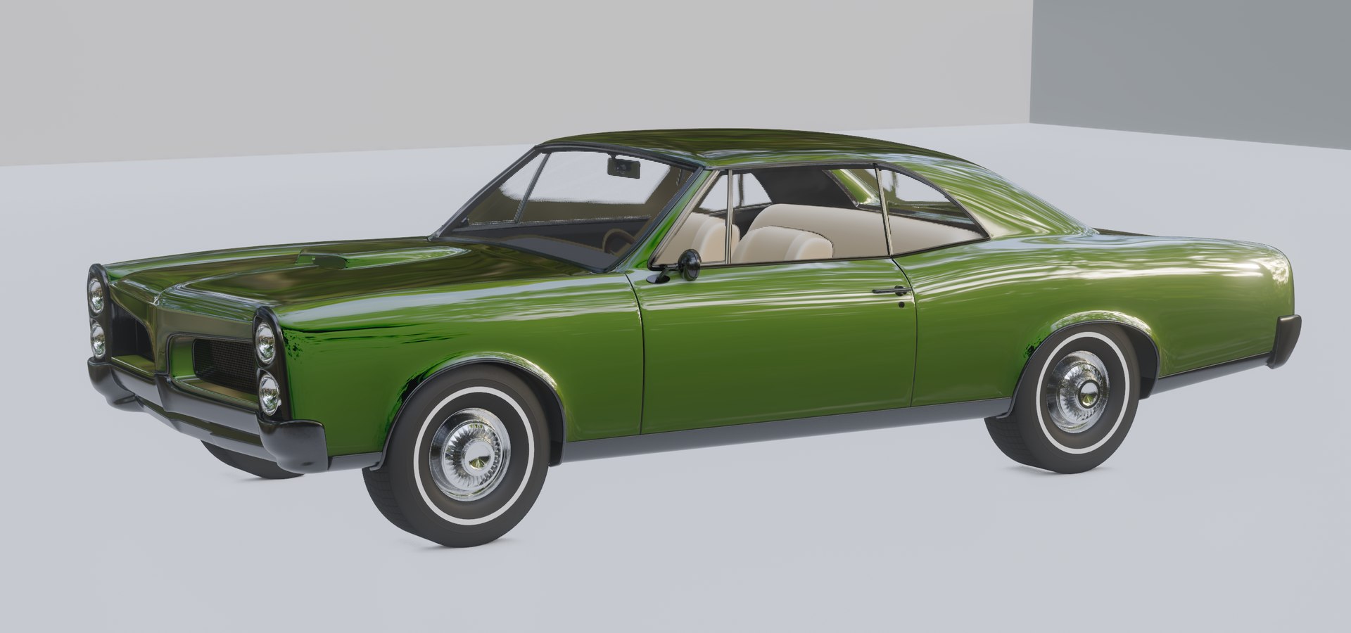 Muscle Car S Model - TurboSquid 1670919