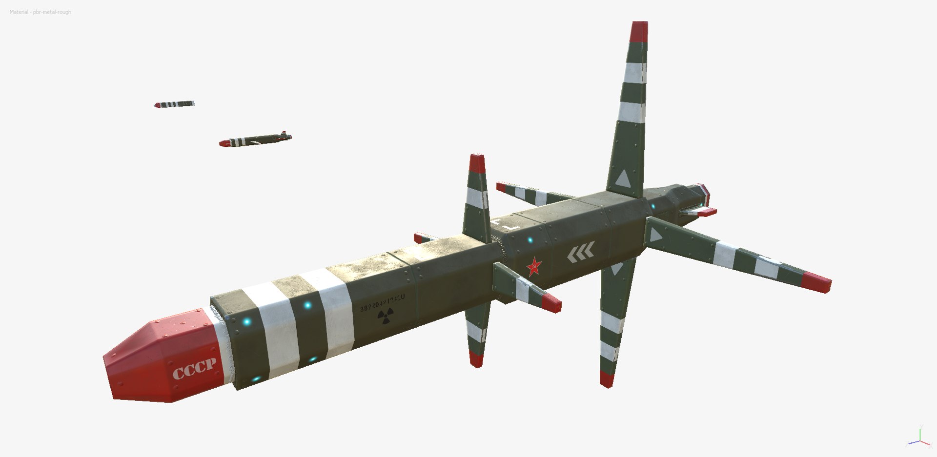 Devastation Heavy Torpedo 3d Model