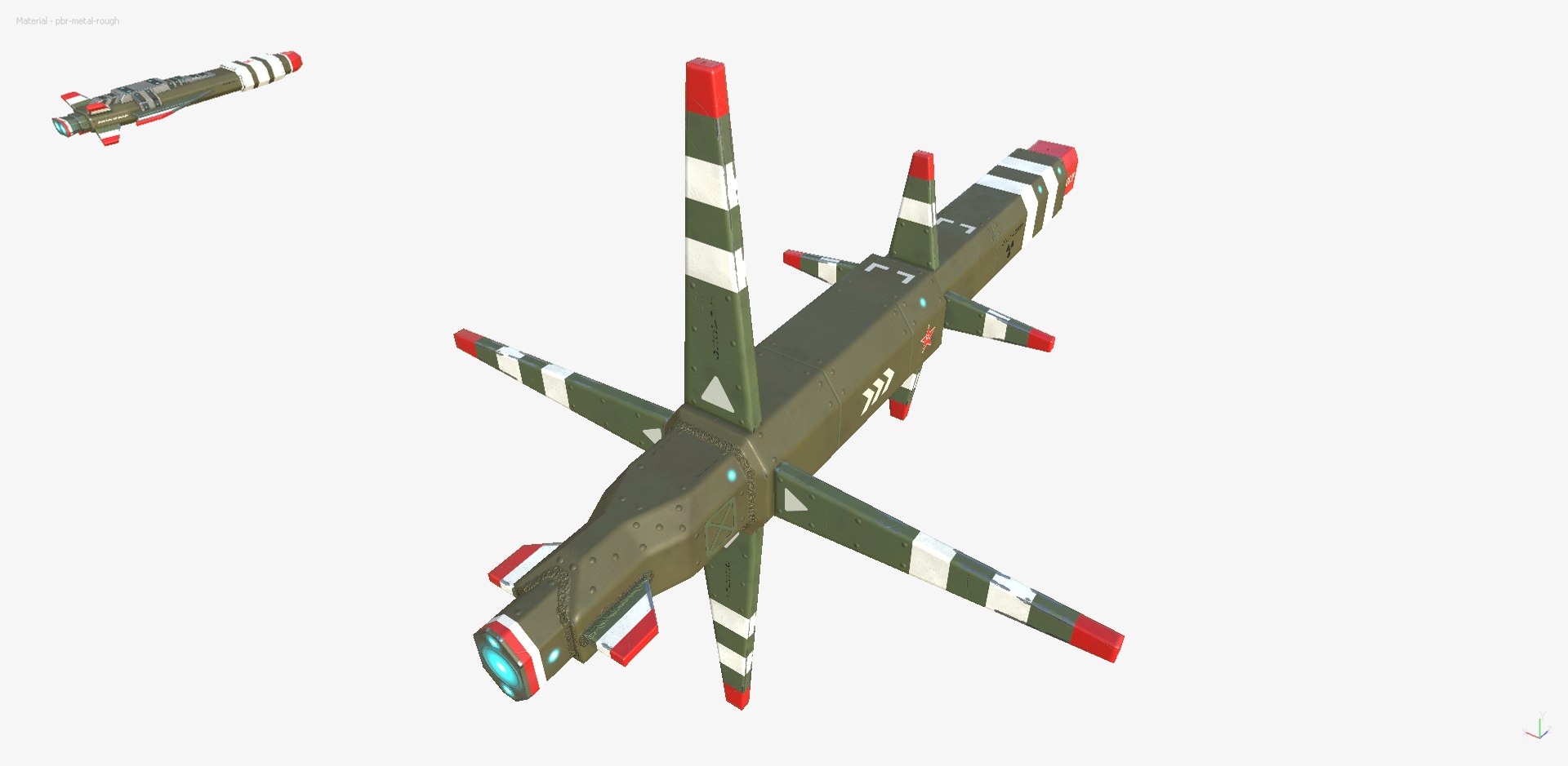 Devastation Heavy Torpedo 3d Model
