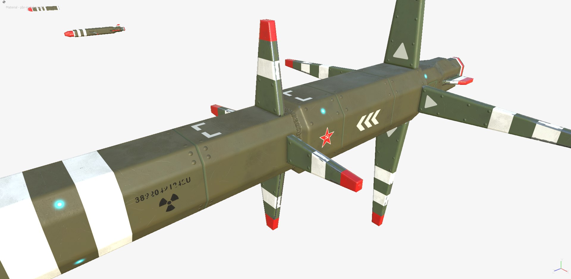 Devastation Heavy Torpedo 3d Model