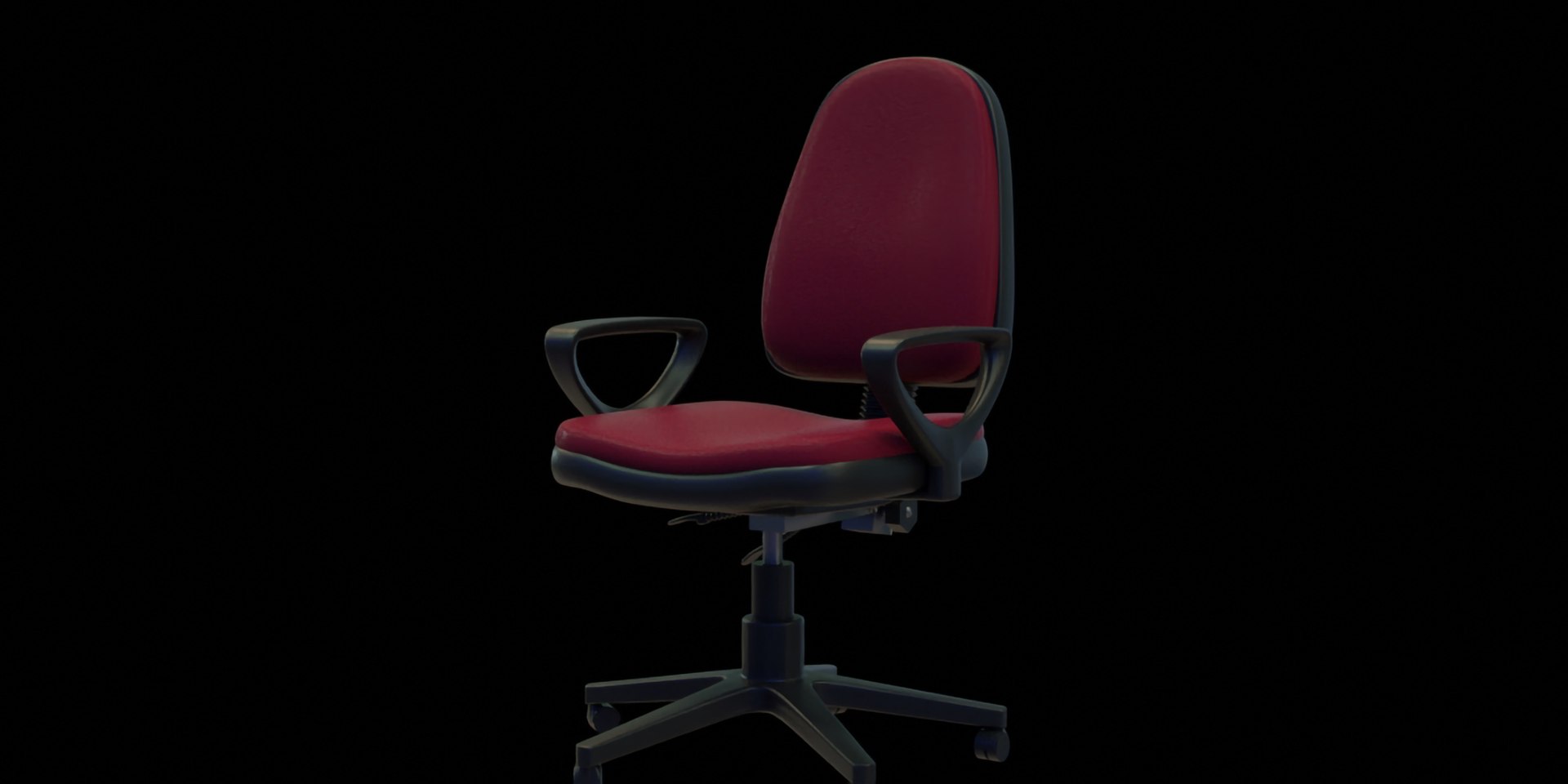 3D Red Chair model - TurboSquid 2016835