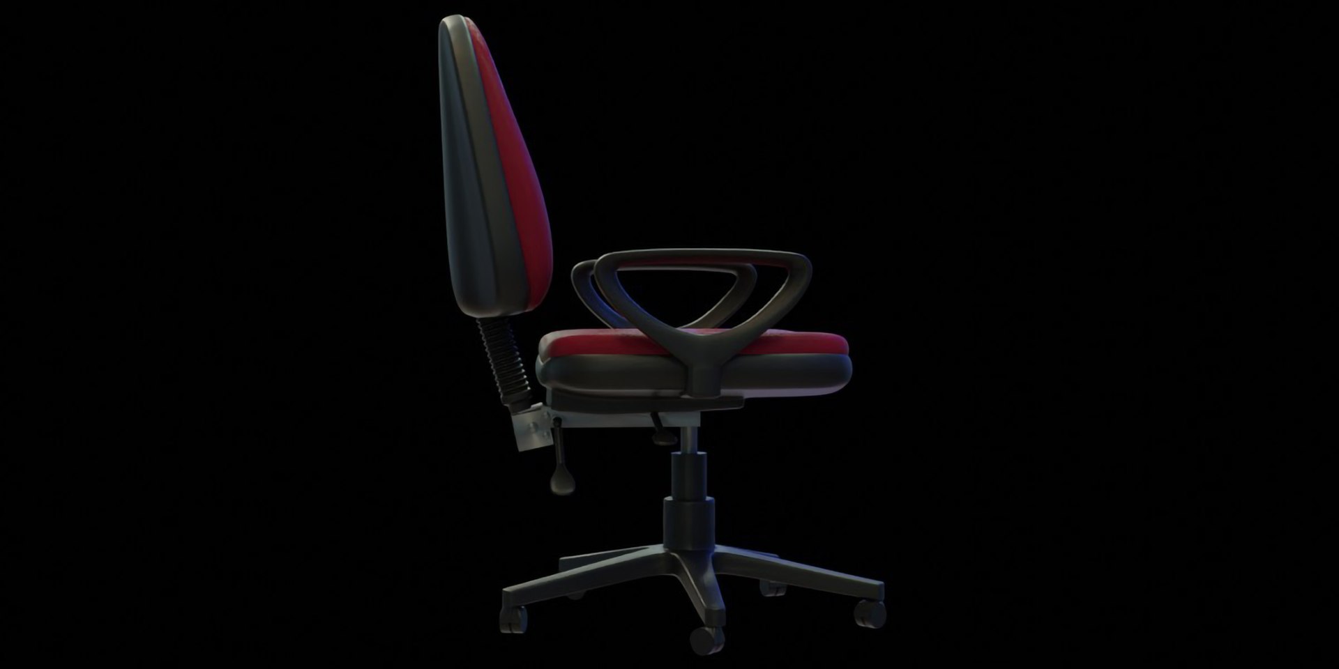 3D Red Chair model - TurboSquid 2016835