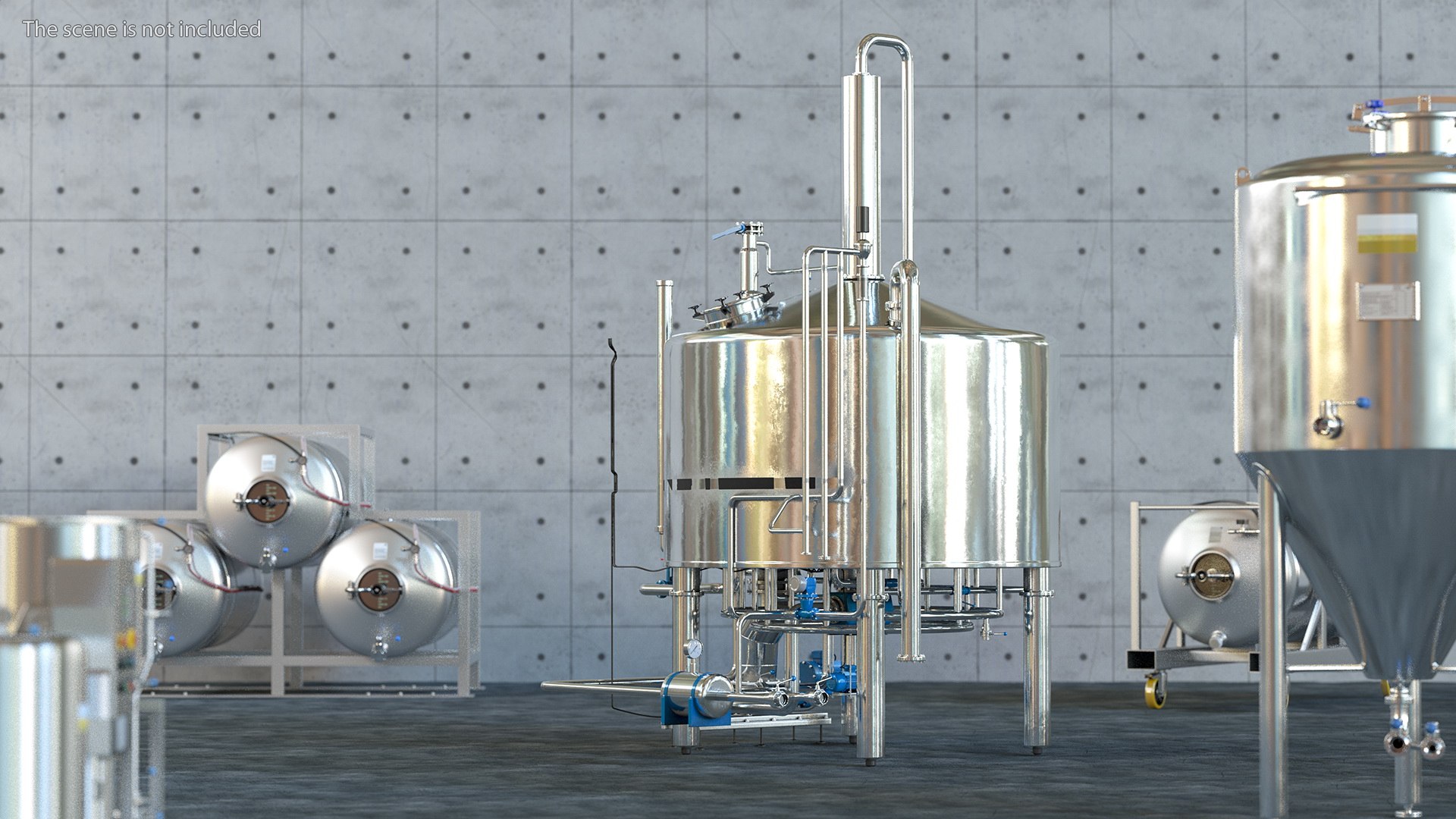 3D Whisky Distillation Equipment Model - TurboSquid 1634119