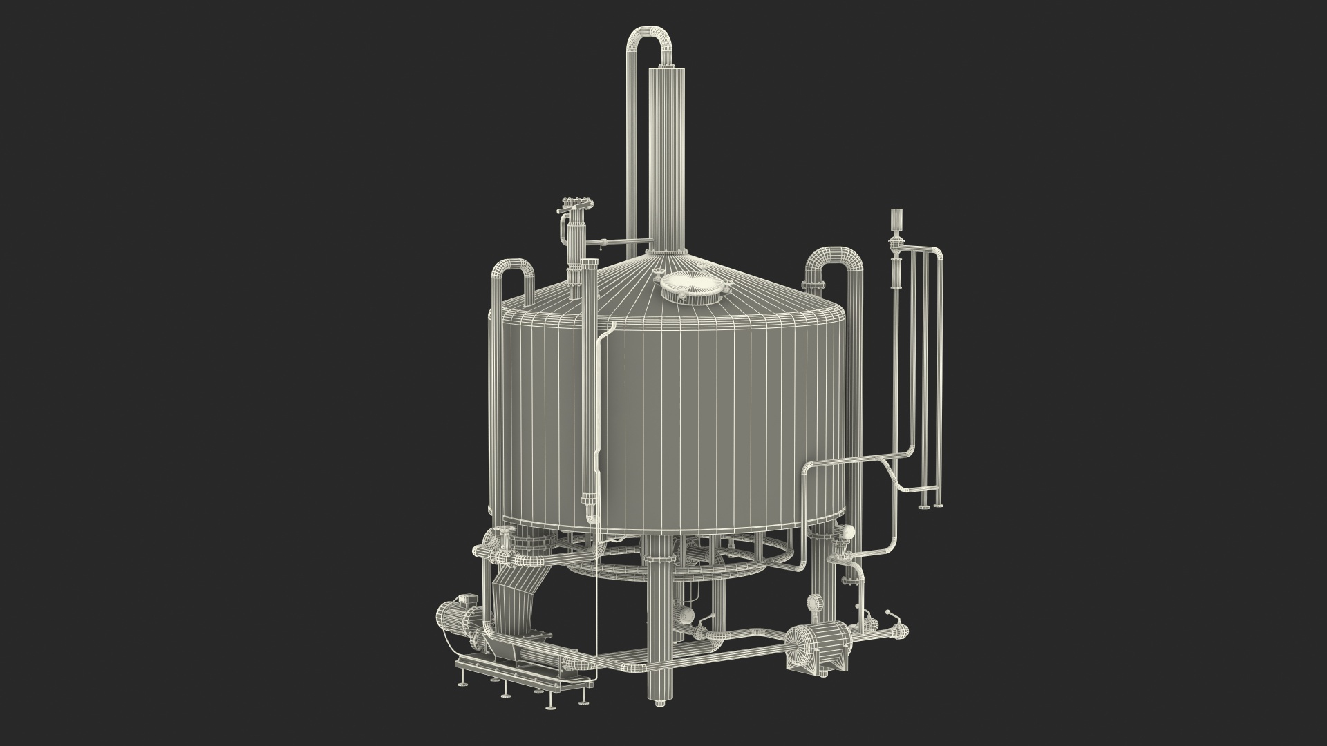 3D Whisky Distillation Equipment Model - TurboSquid 1634119