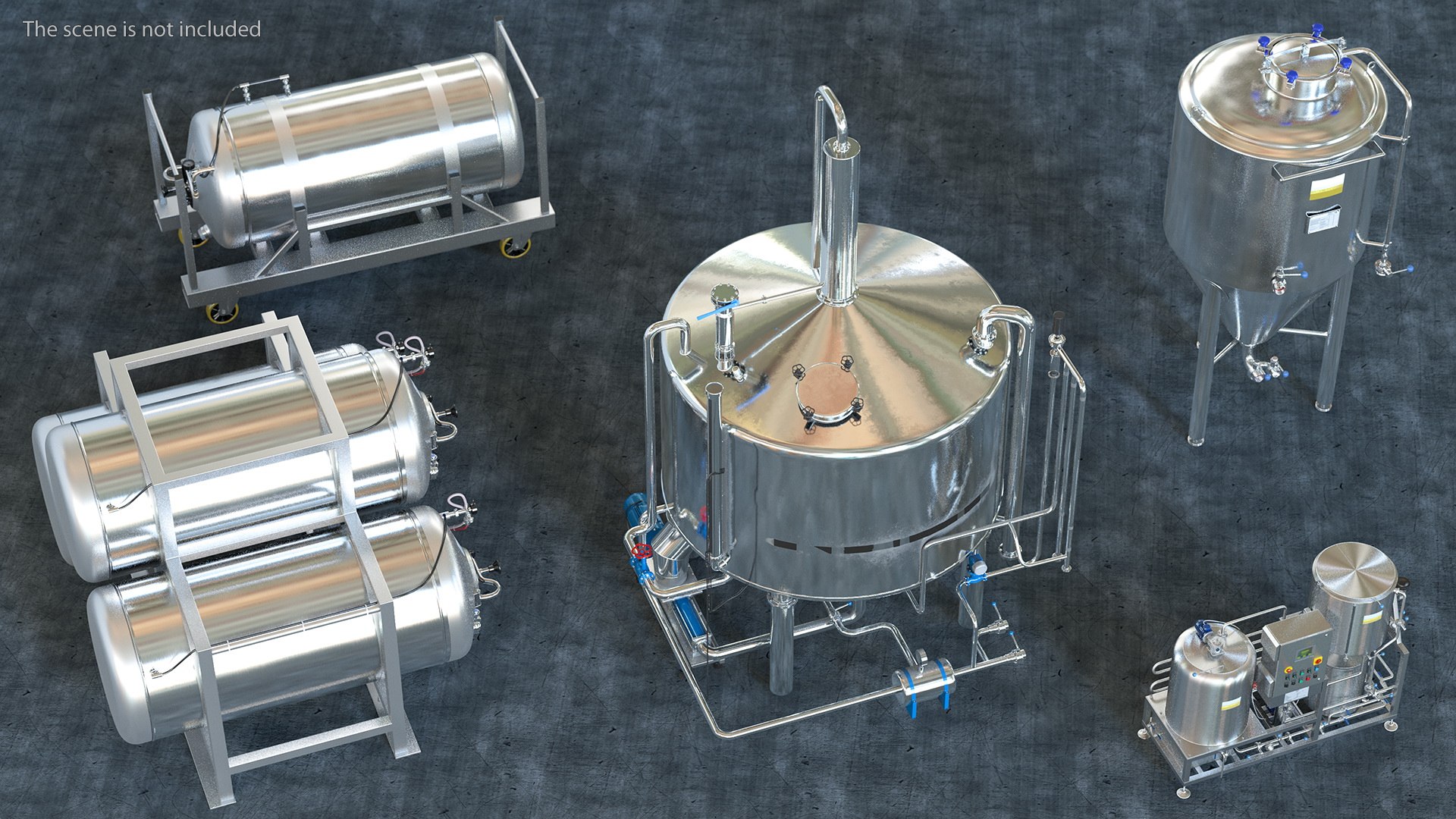 3D Whisky Distillation Equipment Model - TurboSquid 1634119