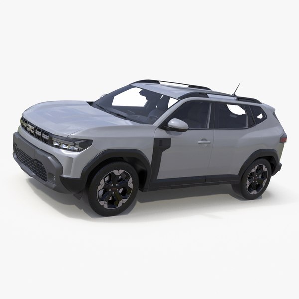 modelo 3d Dacia Duster 2024 Crossover Simplificado Blanco - TurboSquid ...