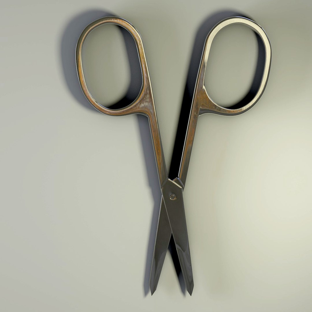 3D model scissors rigged - TurboSquid 1415652