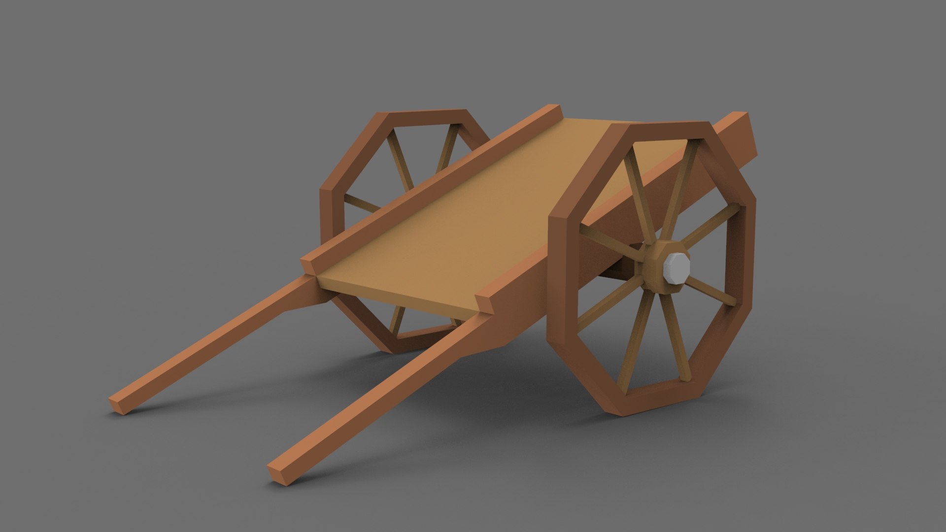 3D Model Low Poly Stylized Carts Lowpoly 3D Model - TurboSquid 2034535