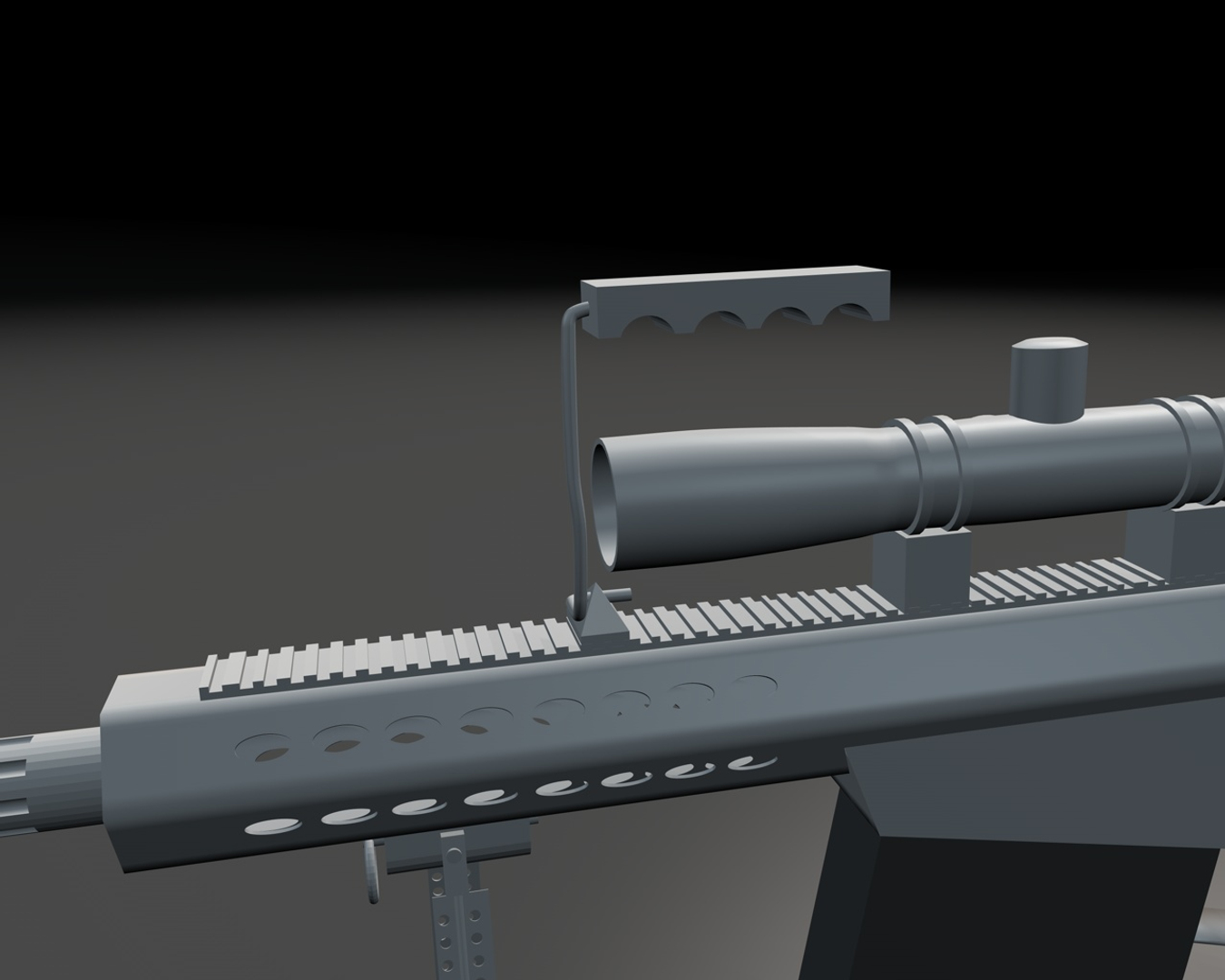 m82 sniper rifle 3d 3ds
