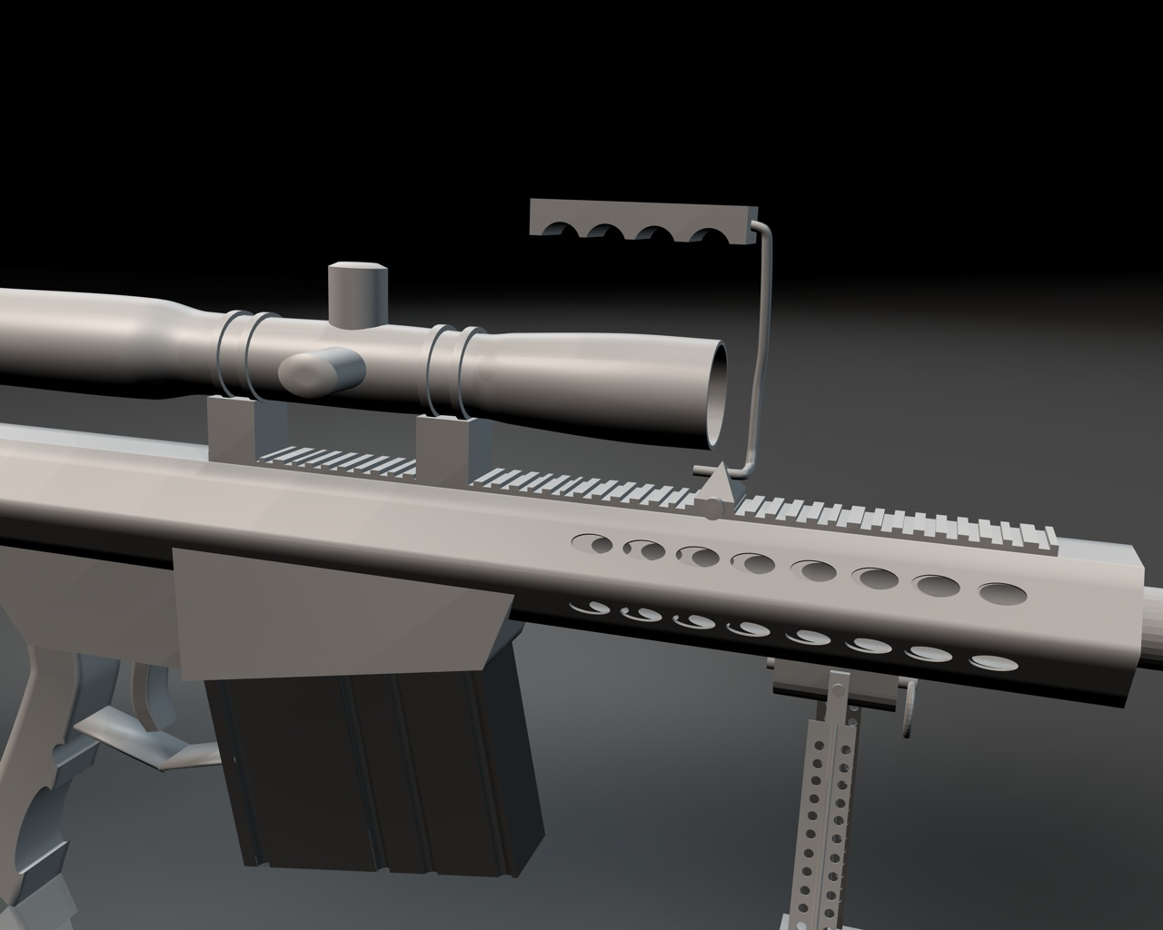 m82 sniper rifle 3d 3ds
