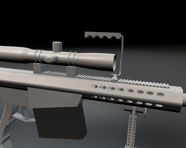 m82 sniper rifle 3d 3ds