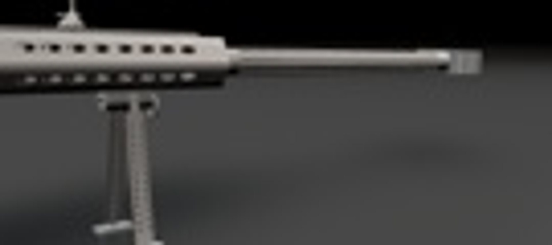 M82 Sniper Rifle 3d 3ds