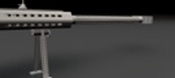 m82 sniper rifle 3d 3ds