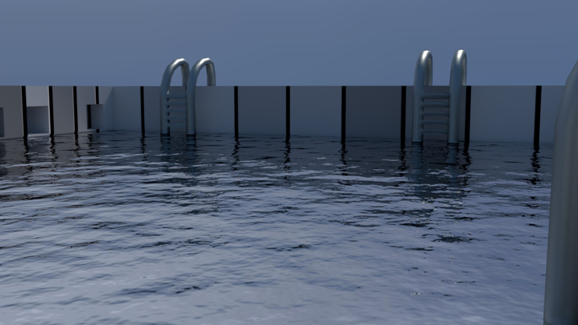 Swimming Pool 3D Model - TurboSquid 1413782