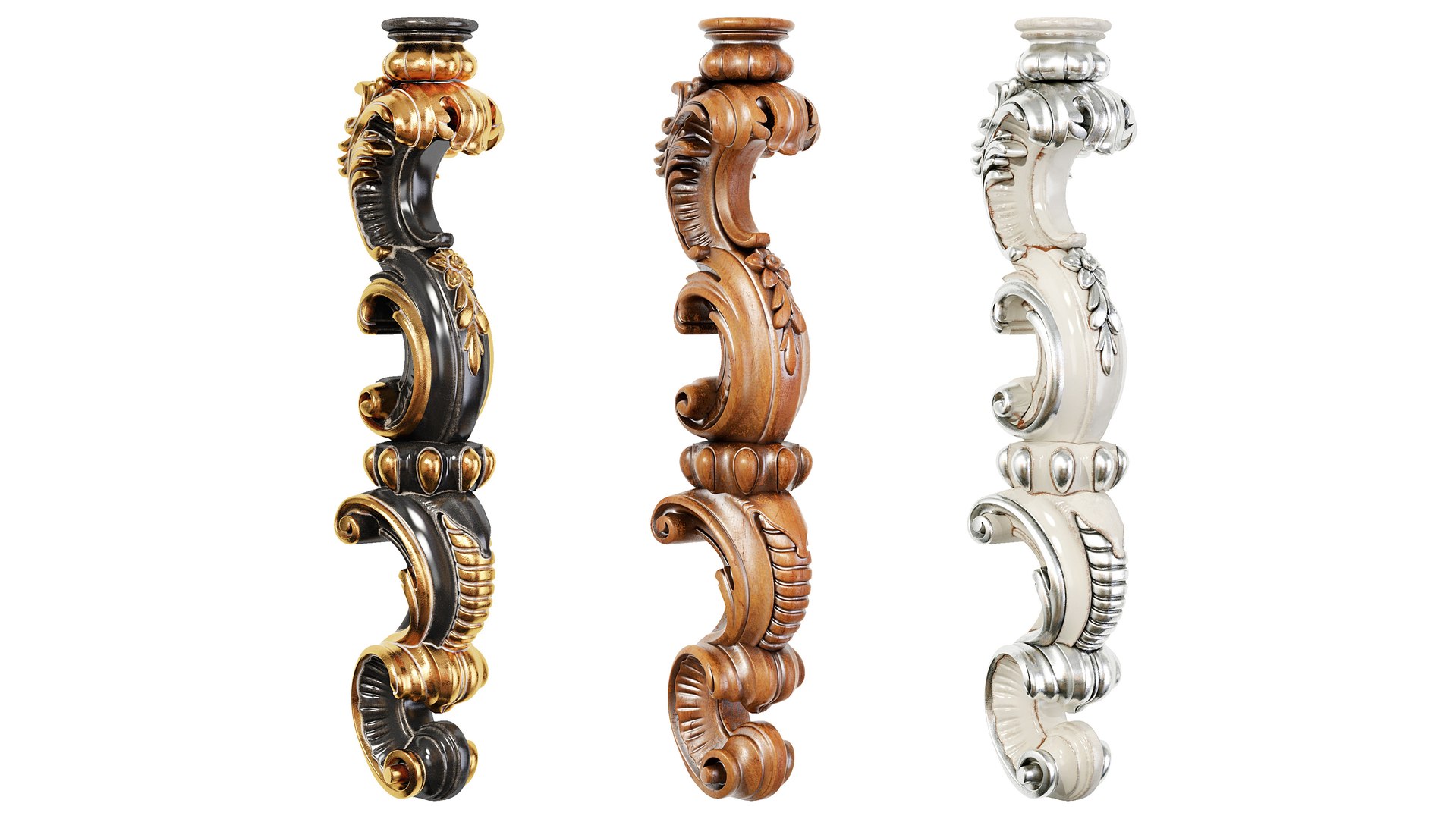 Classic leg 057 model - TurboSquid 2009678