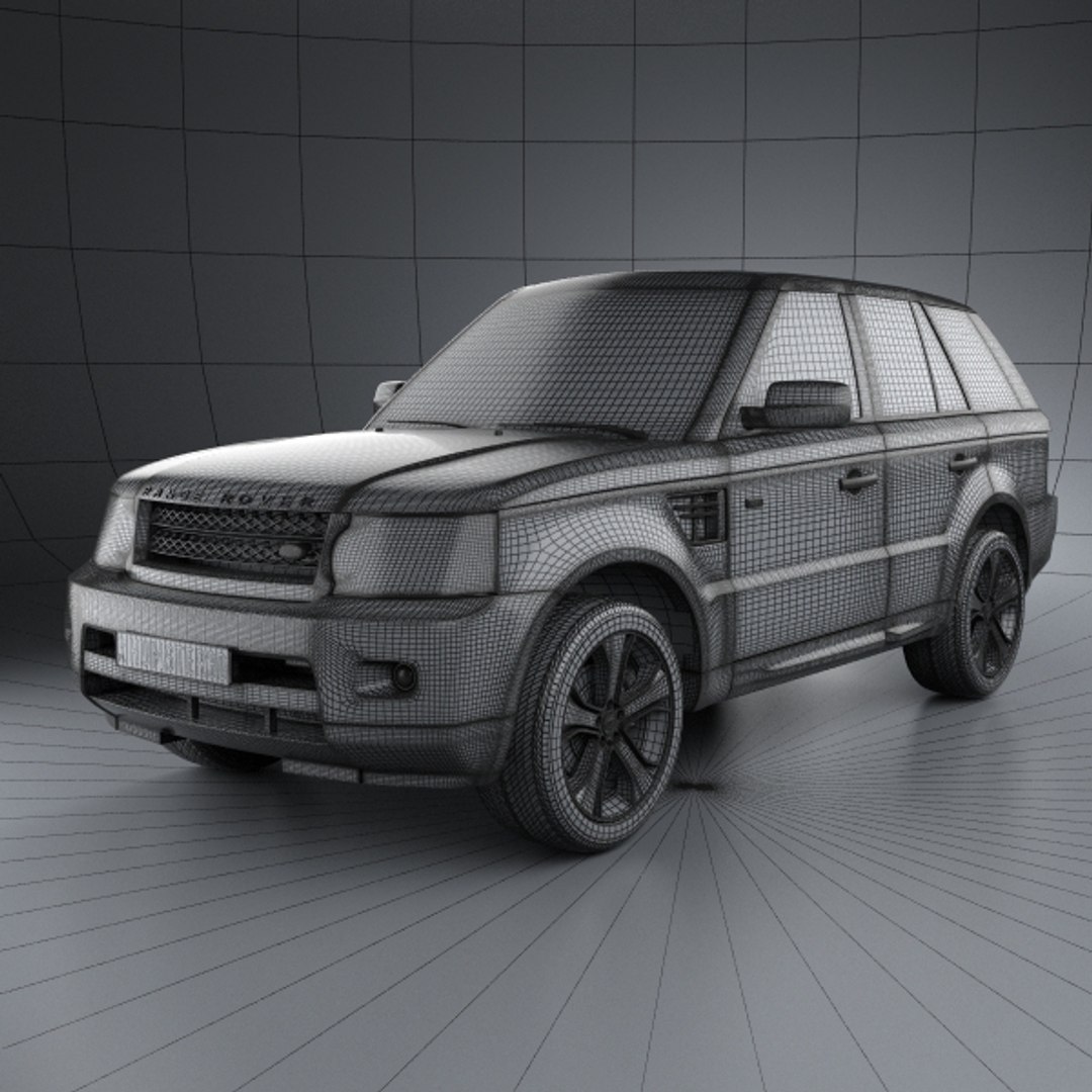 Land Range Rover 3d C4d