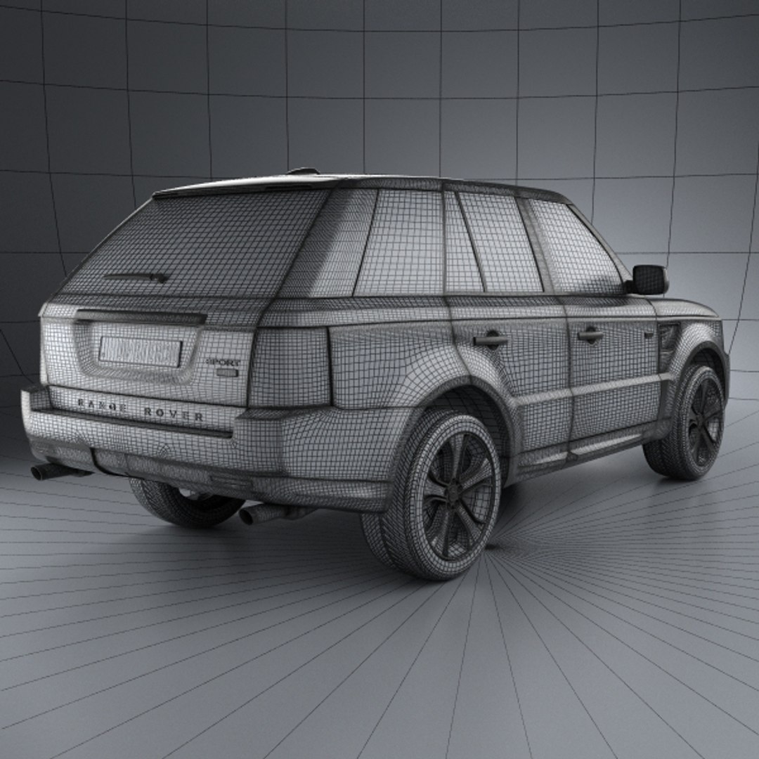 Land Range Rover 3d C4d