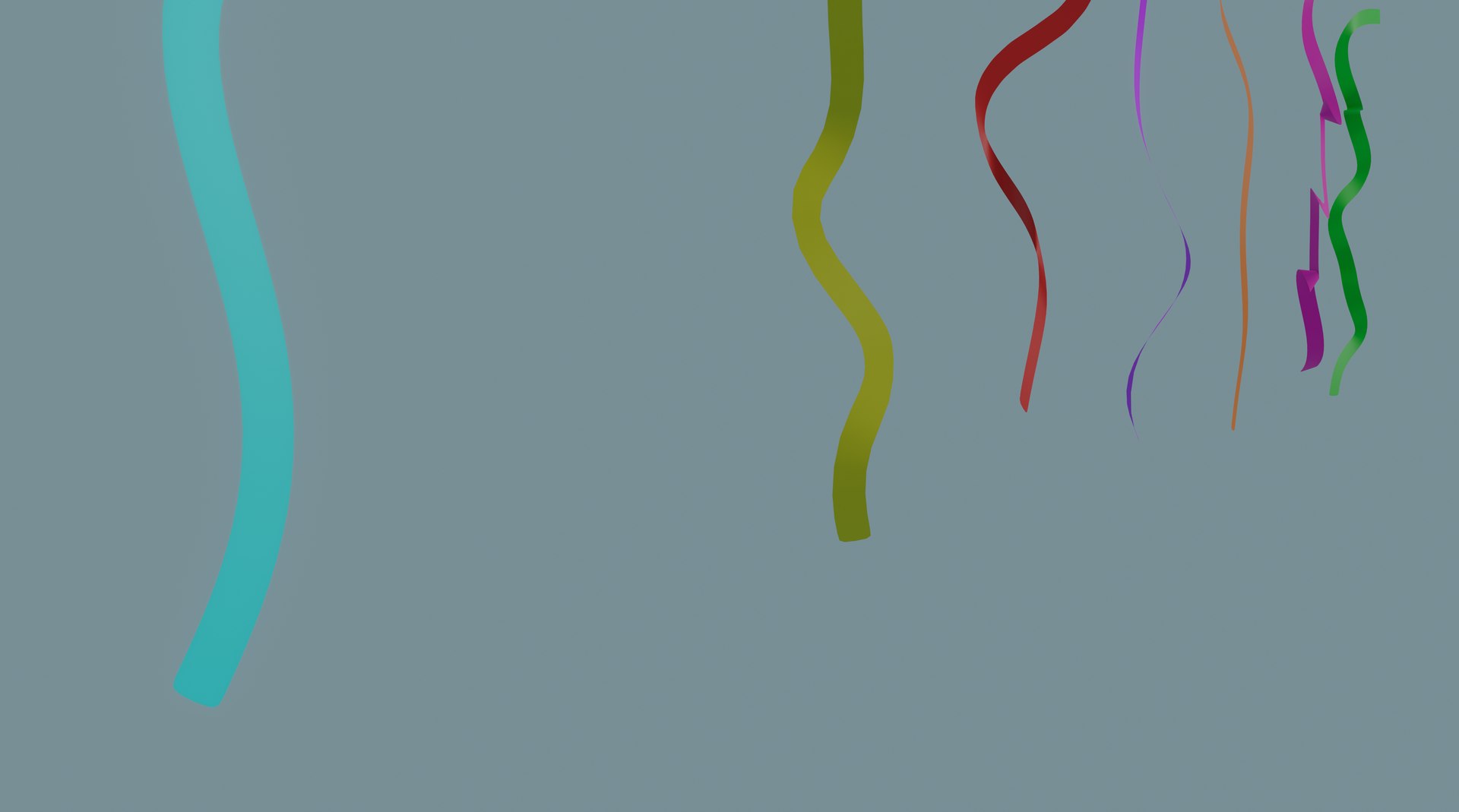 3D Streamers - TurboSquid 1869188