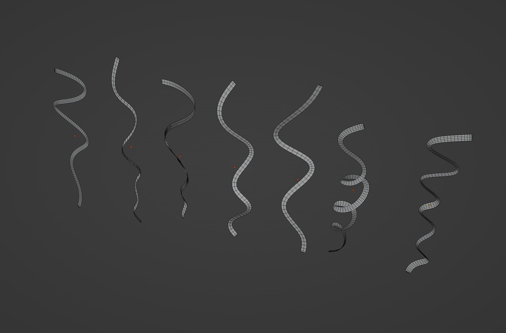 3D Streamers - TurboSquid 1869188