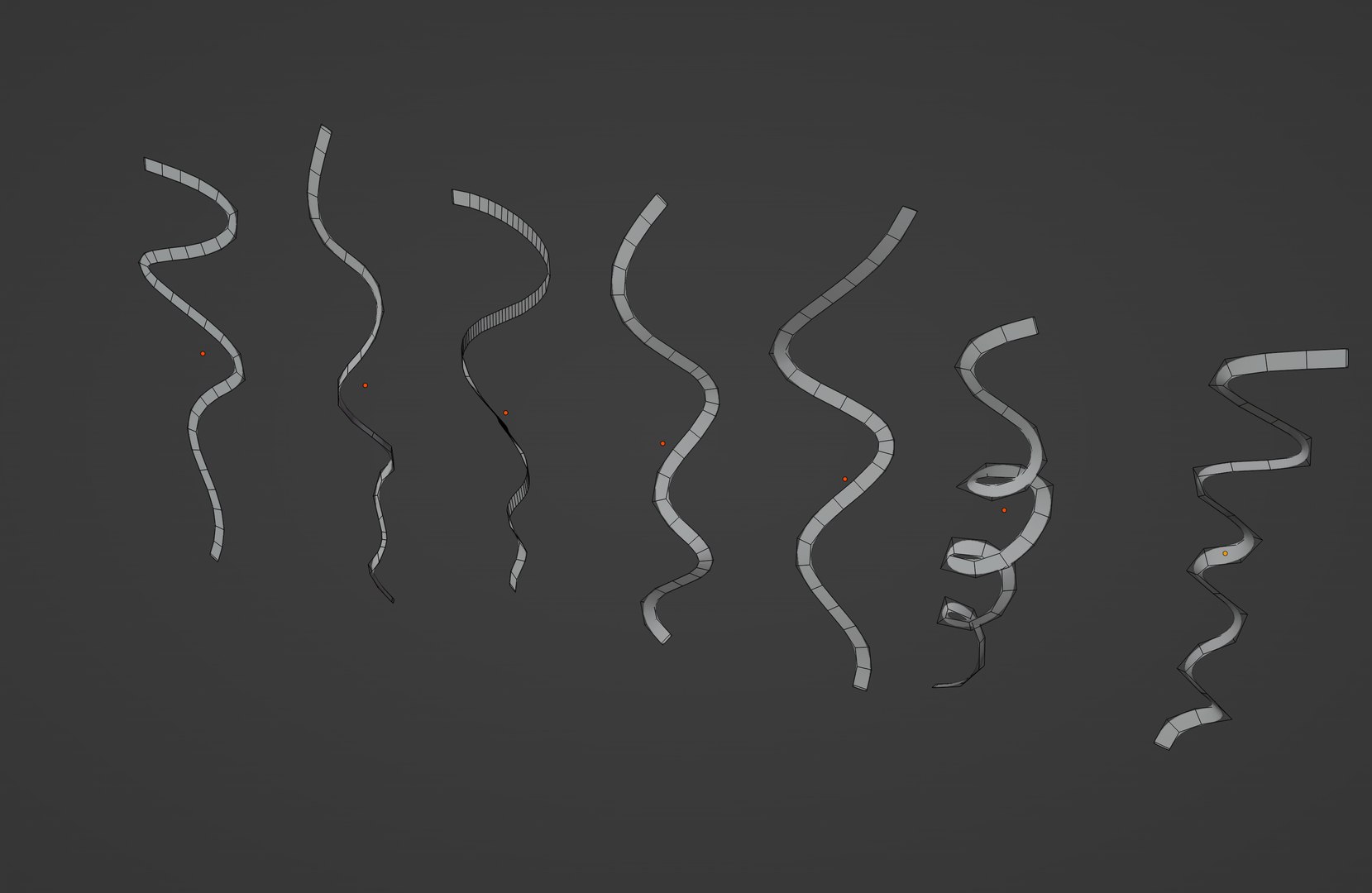 3D Streamers - TurboSquid 1869188