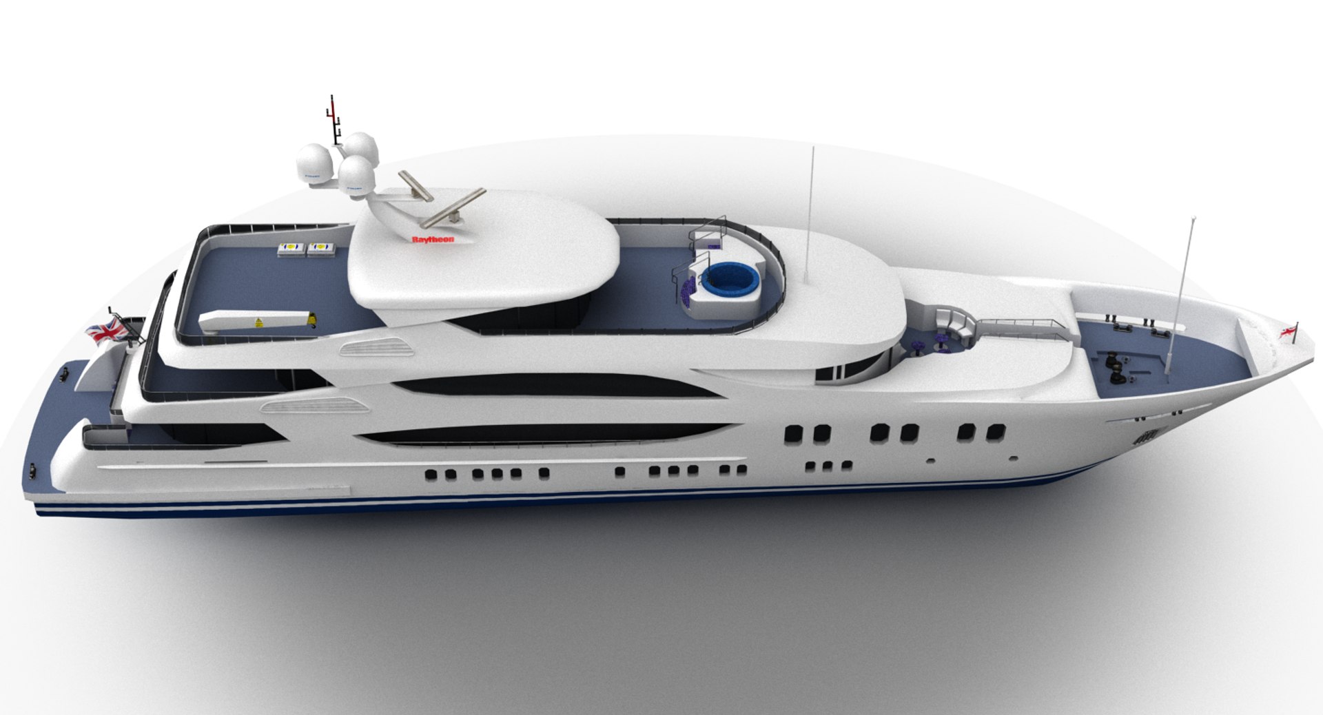 3D trinity yacht model - TurboSquid 1417740