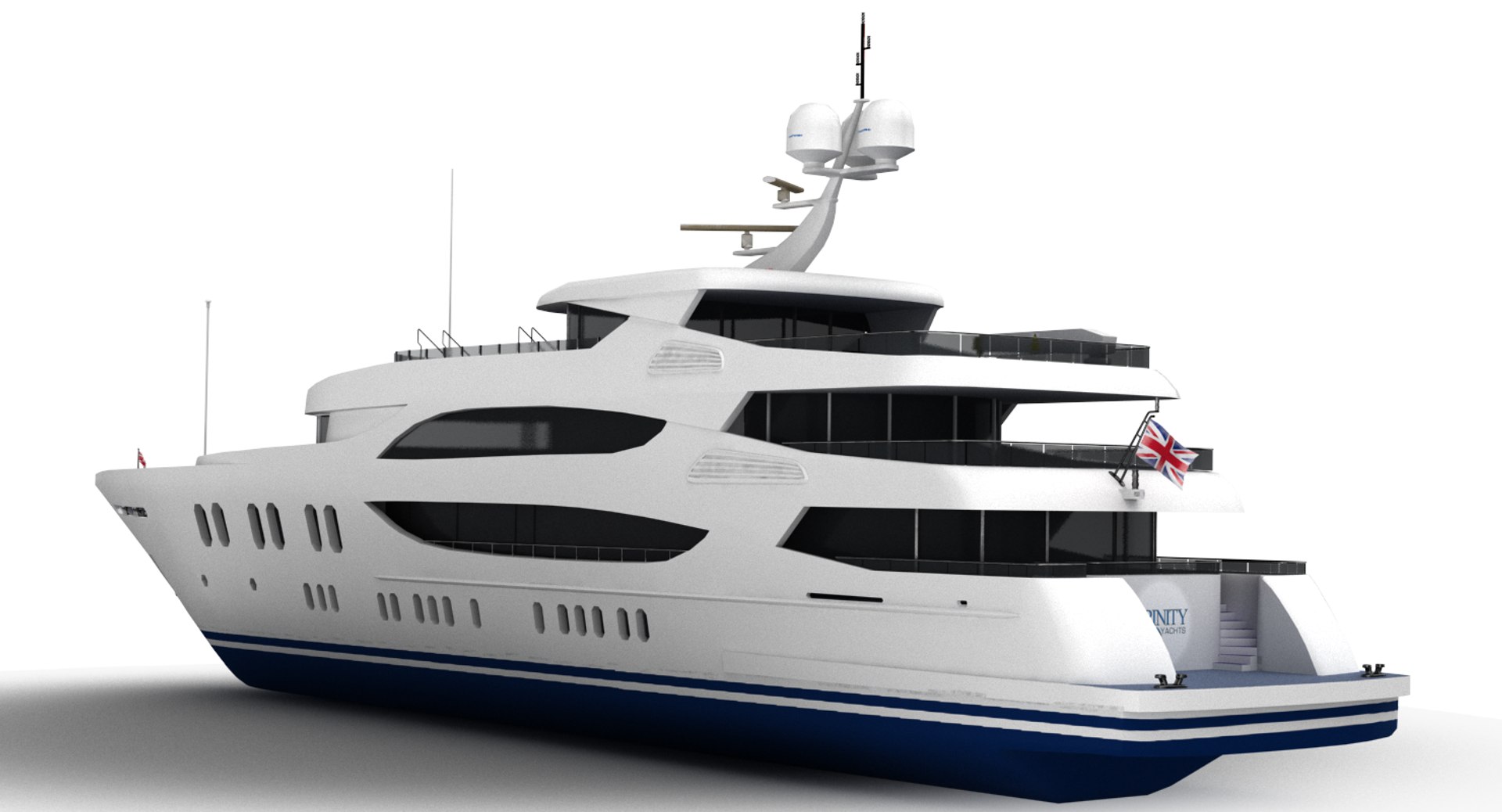 3D trinity yacht model - TurboSquid 1417740