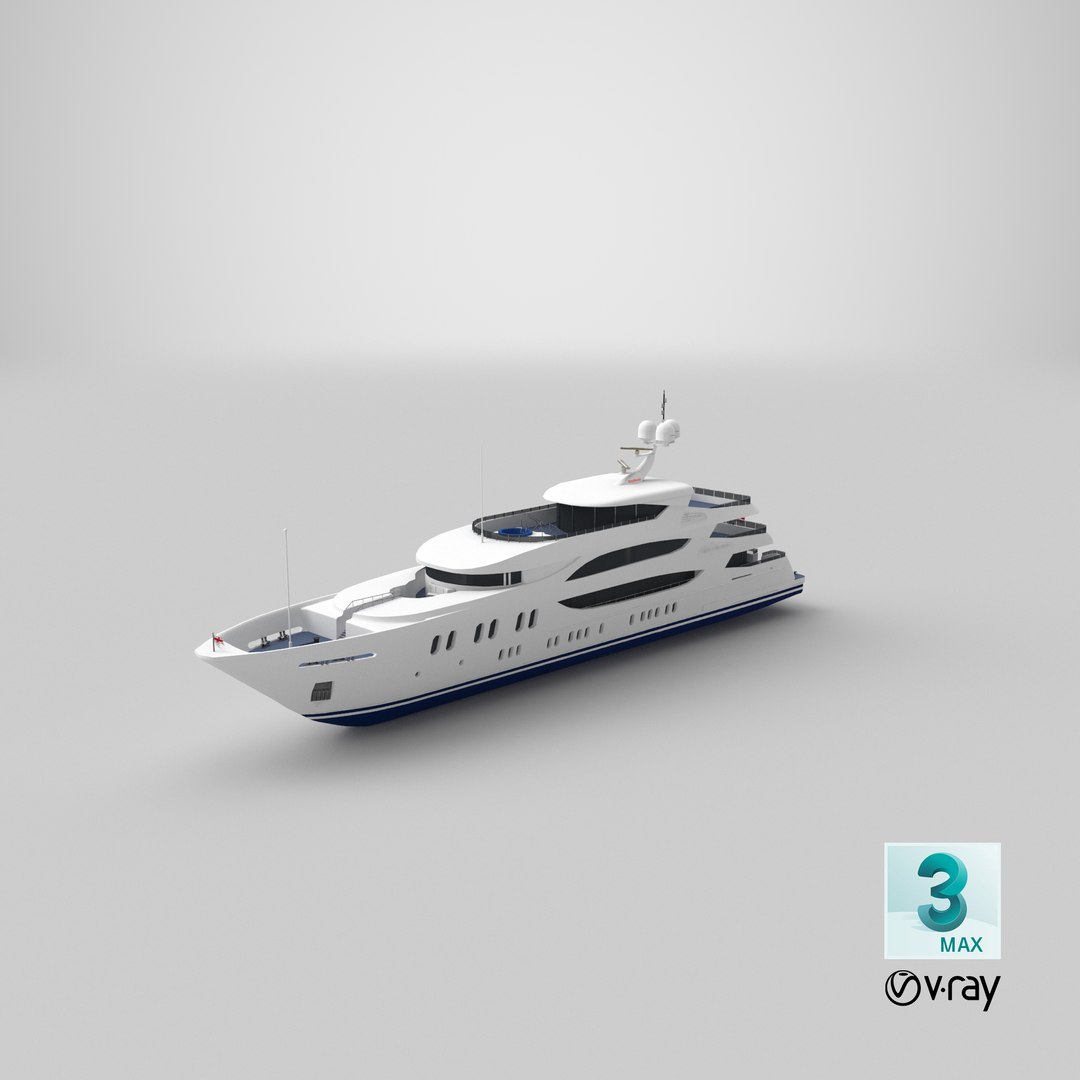 3D trinity yacht model - TurboSquid 1417740