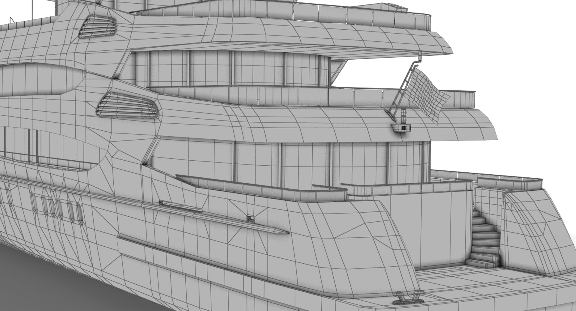 3D trinity yacht model - TurboSquid 1417740