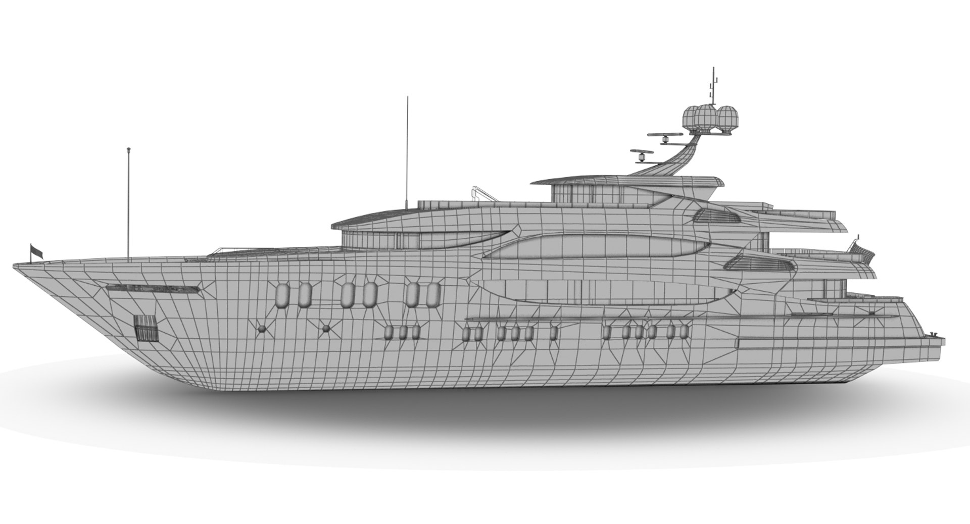 3D trinity yacht model - TurboSquid 1417740