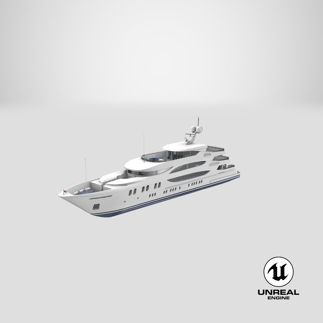 3D trinity yacht model - TurboSquid 1417740