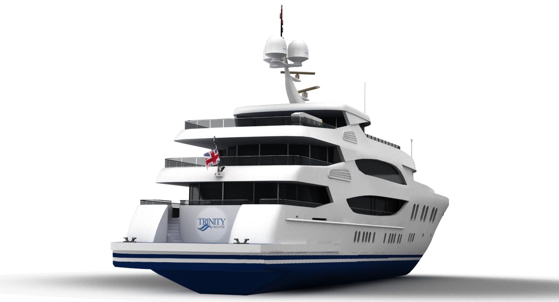 3D trinity yacht model - TurboSquid 1417740