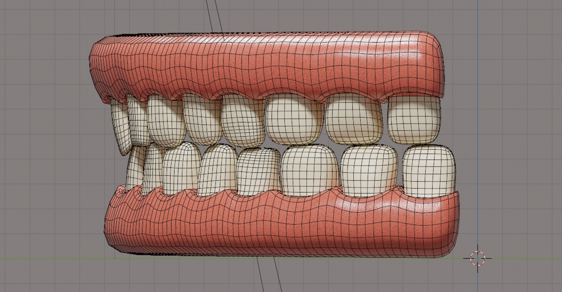 3D Mouth Teeth Model - TurboSquid 1484655