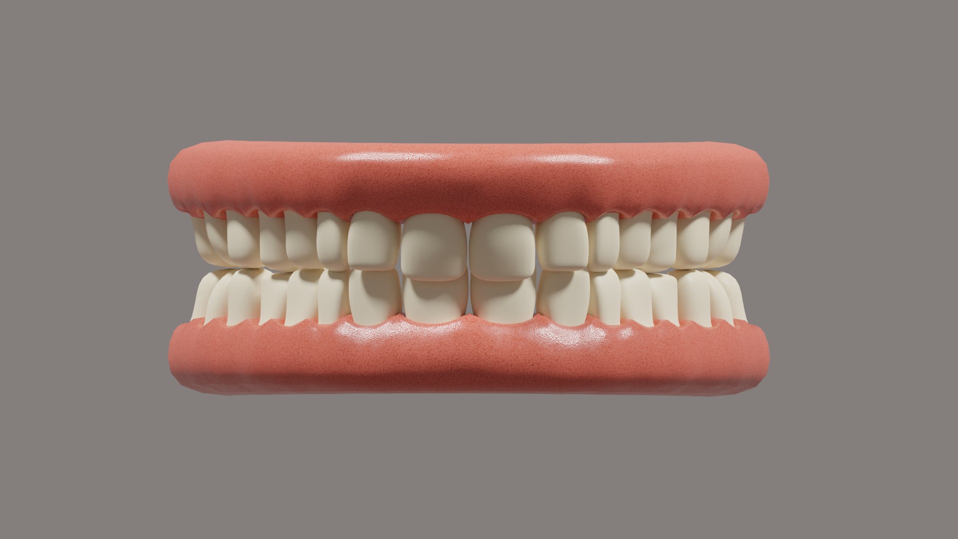 3D Mouth Teeth Model - TurboSquid 1484655
