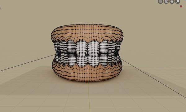 3D mouth teeth model - TurboSquid 1484655