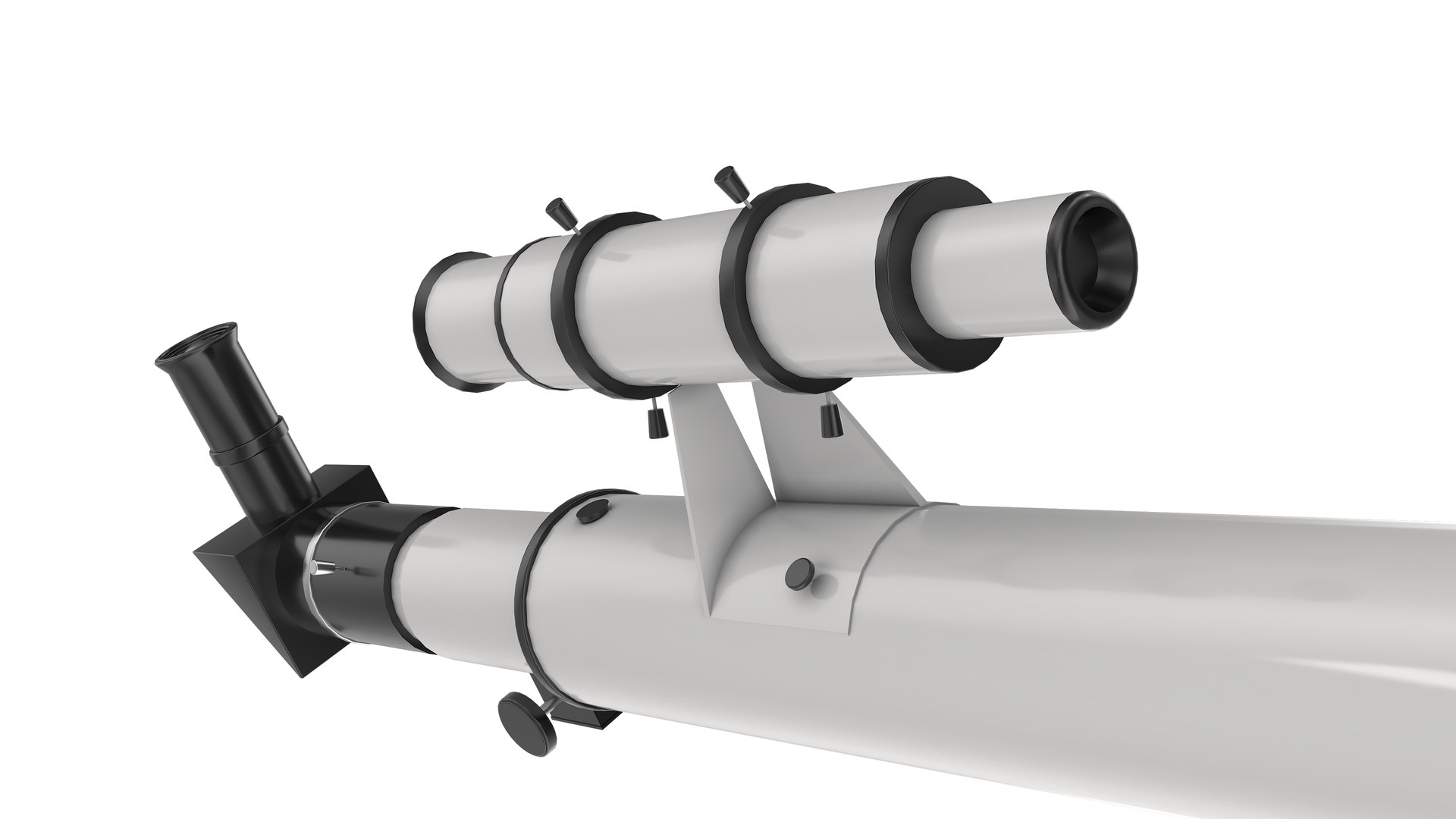 3D Model Refractor Telescope Generic 3D Model - TurboSquid 2274284