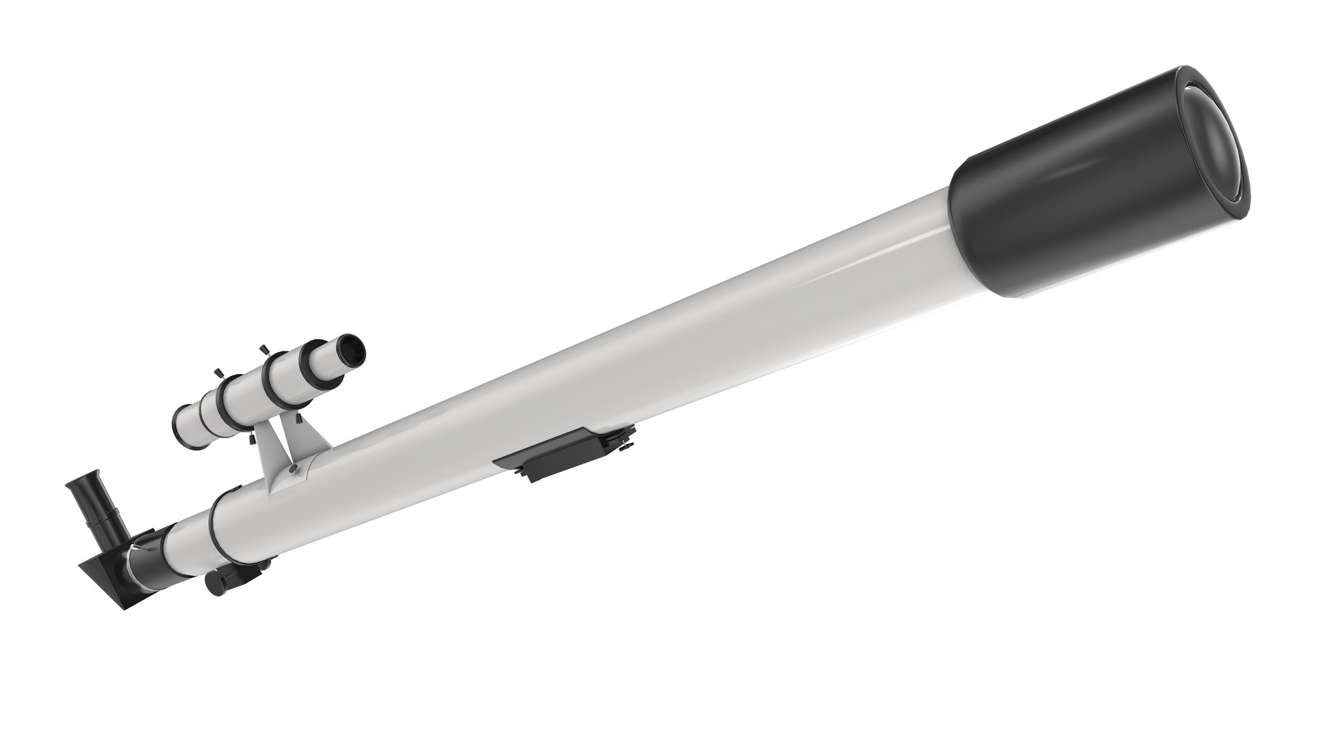 3D Model Refractor Telescope Generic 3D Model - TurboSquid 2274284